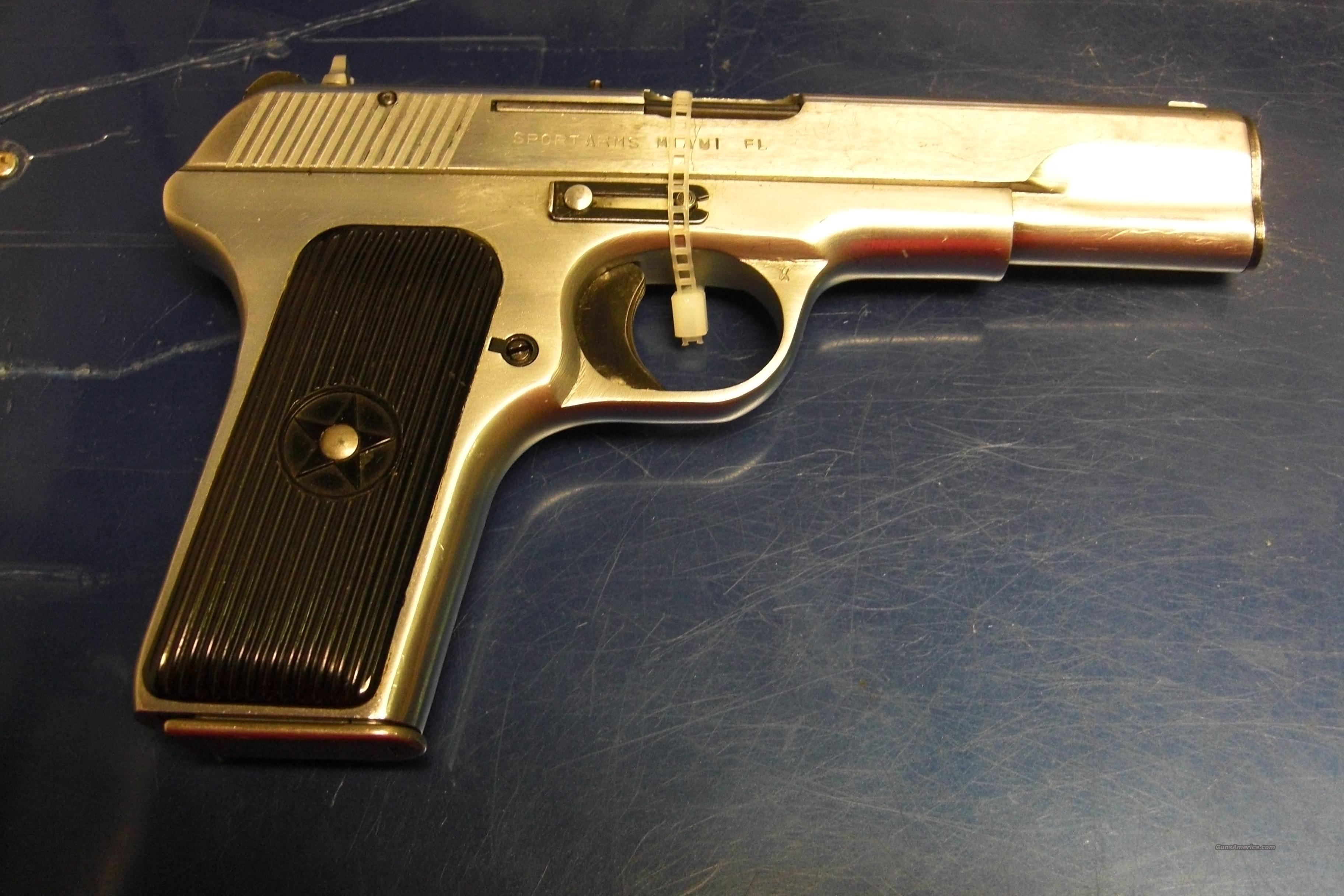 Norinco 213 pistol all stainless for sale at Gunsamerica.com: 900784049