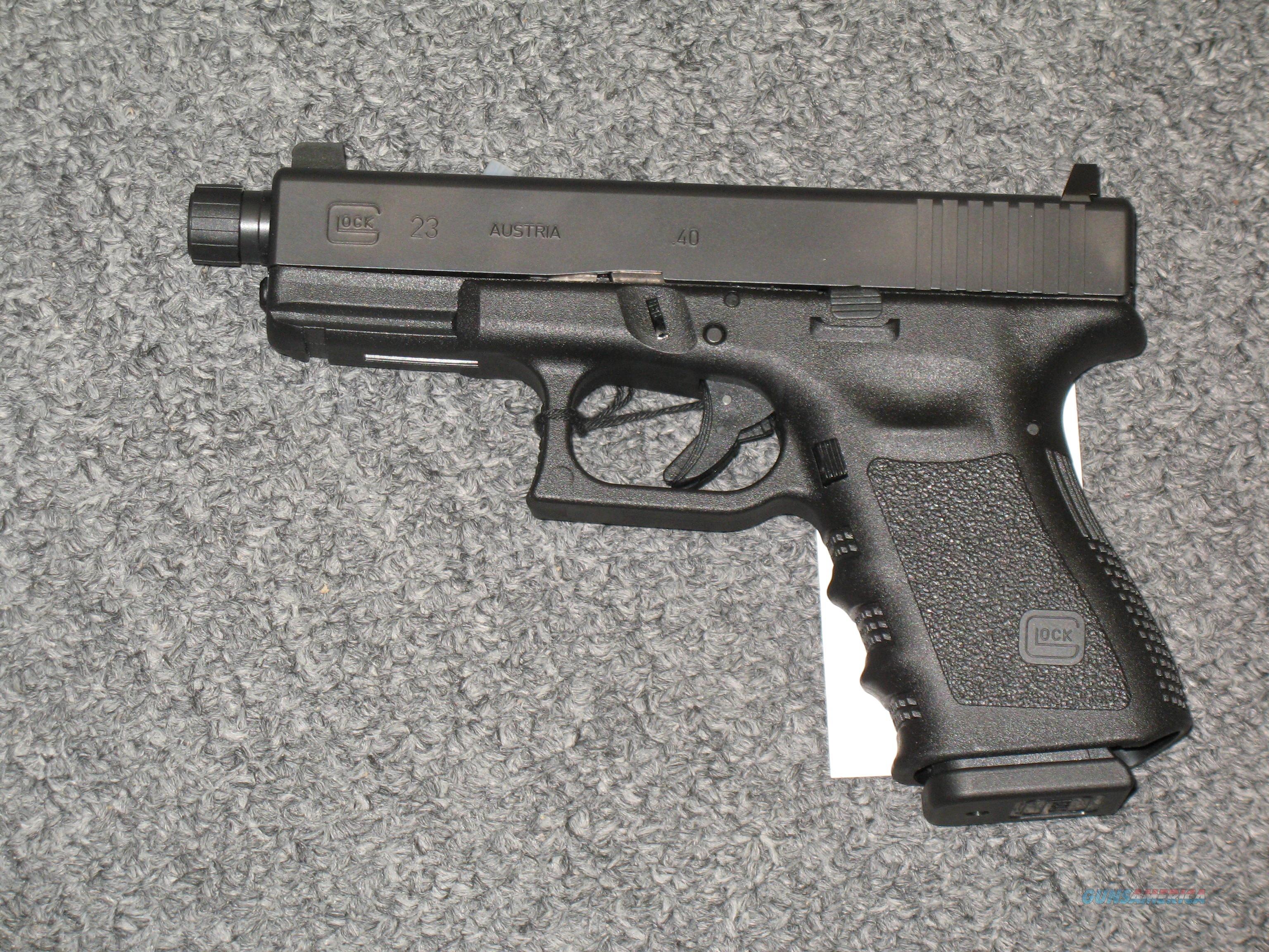 Glock 23 .40S&W with threaded barre... for sale at Gunsamerica.com ...