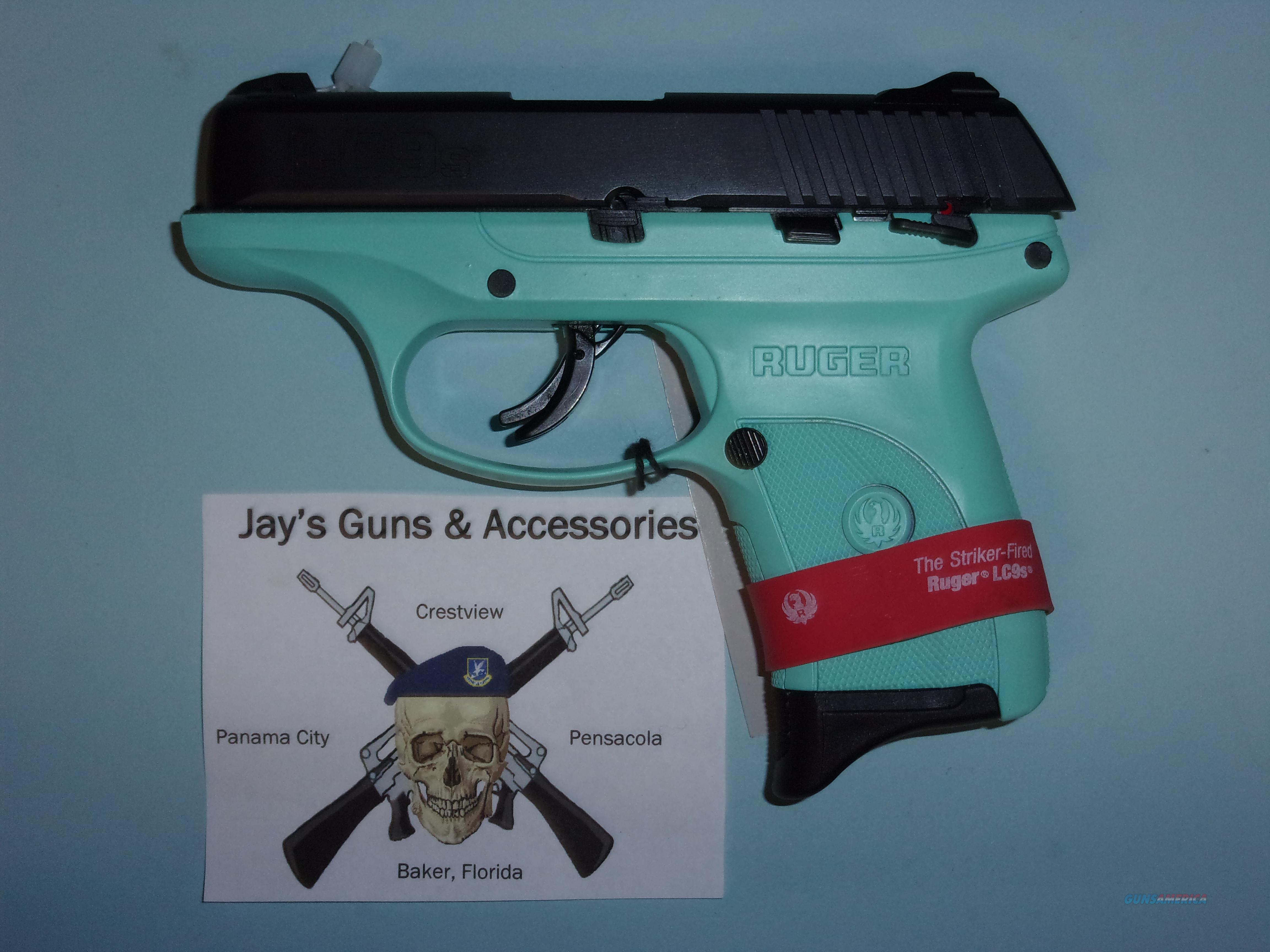 Ruger LC9S (03262) w/Turquoise Fram... for sale at Gunsamerica.com ...