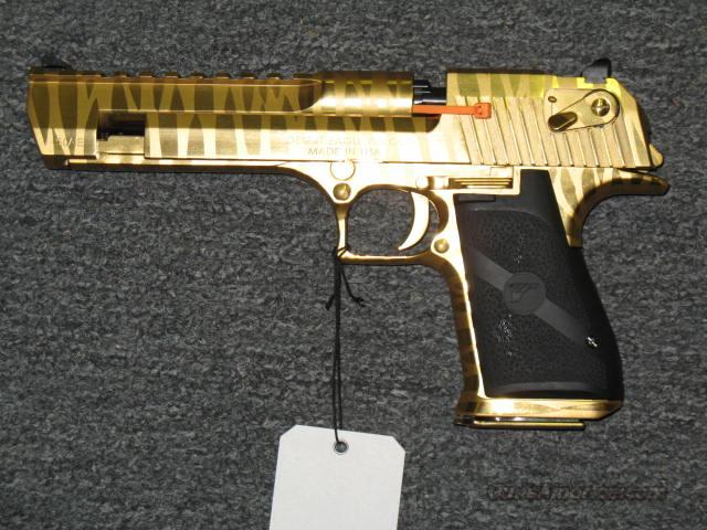 Golden Desert Eagle Tiger
