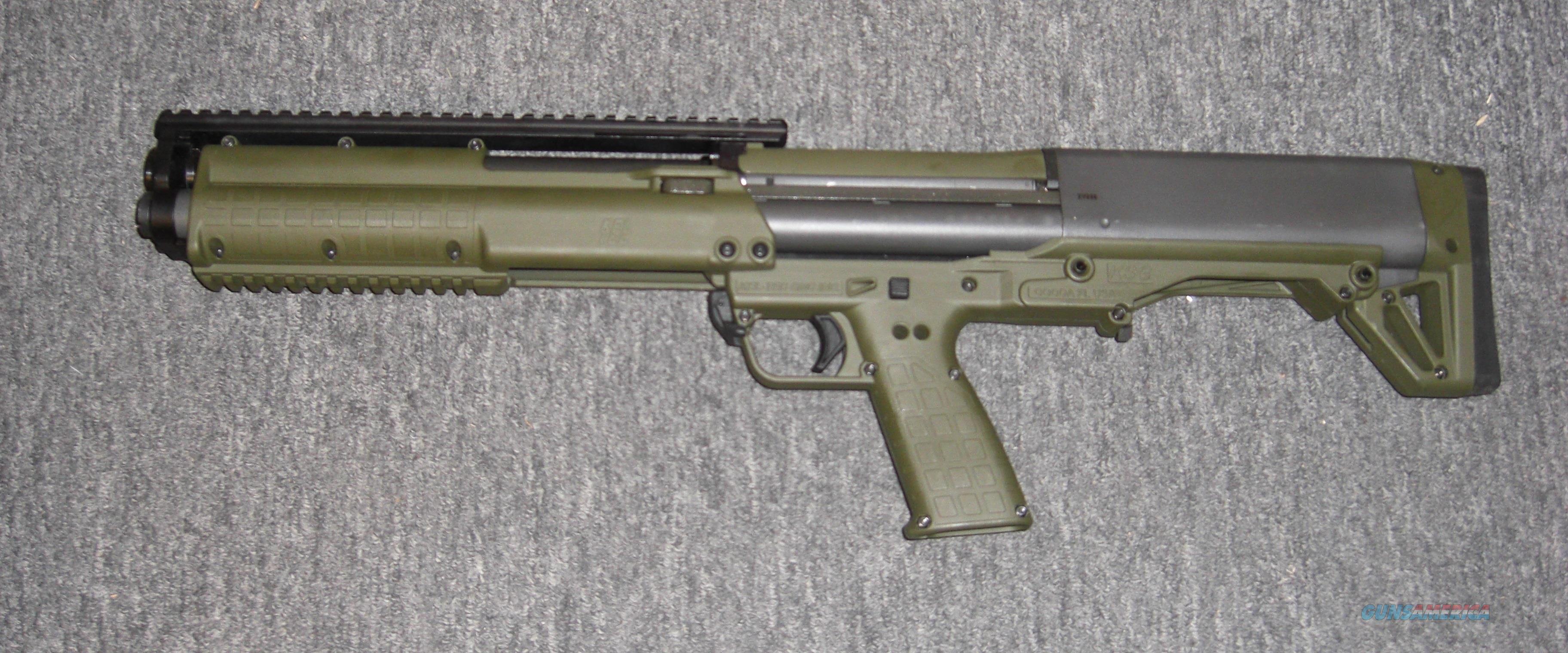Kel-Tec KSG w/OD Green & Black fin... for sale at Gunsamerica.com: 944034445