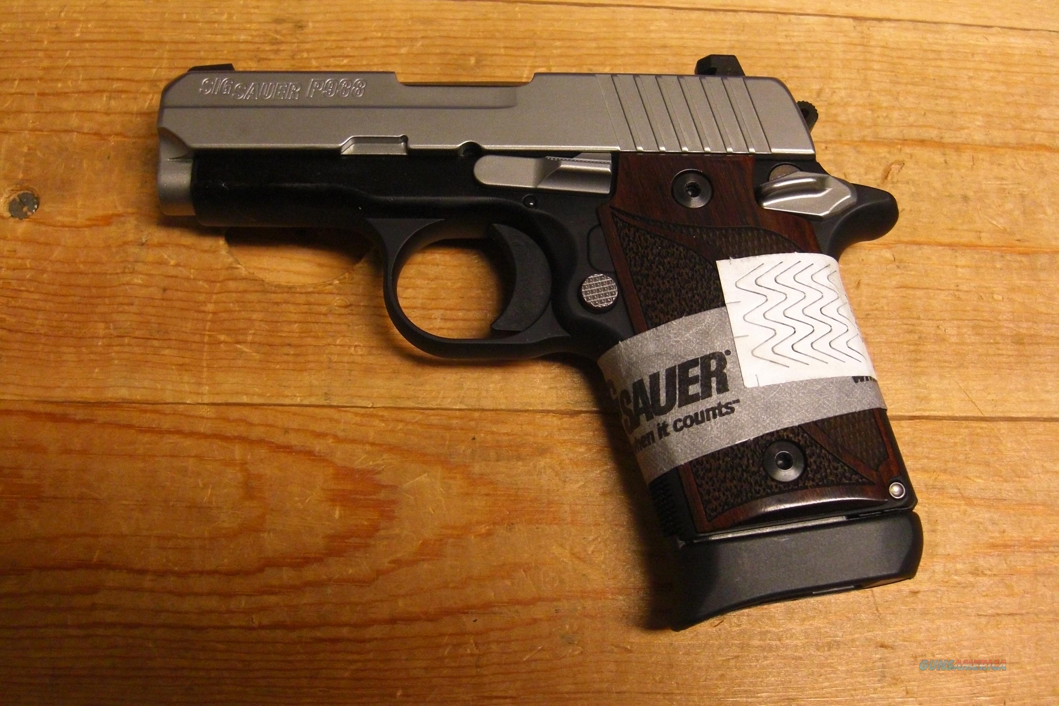 P938 SAS w/night sights for sale at Gunsamerica.com: 949278782