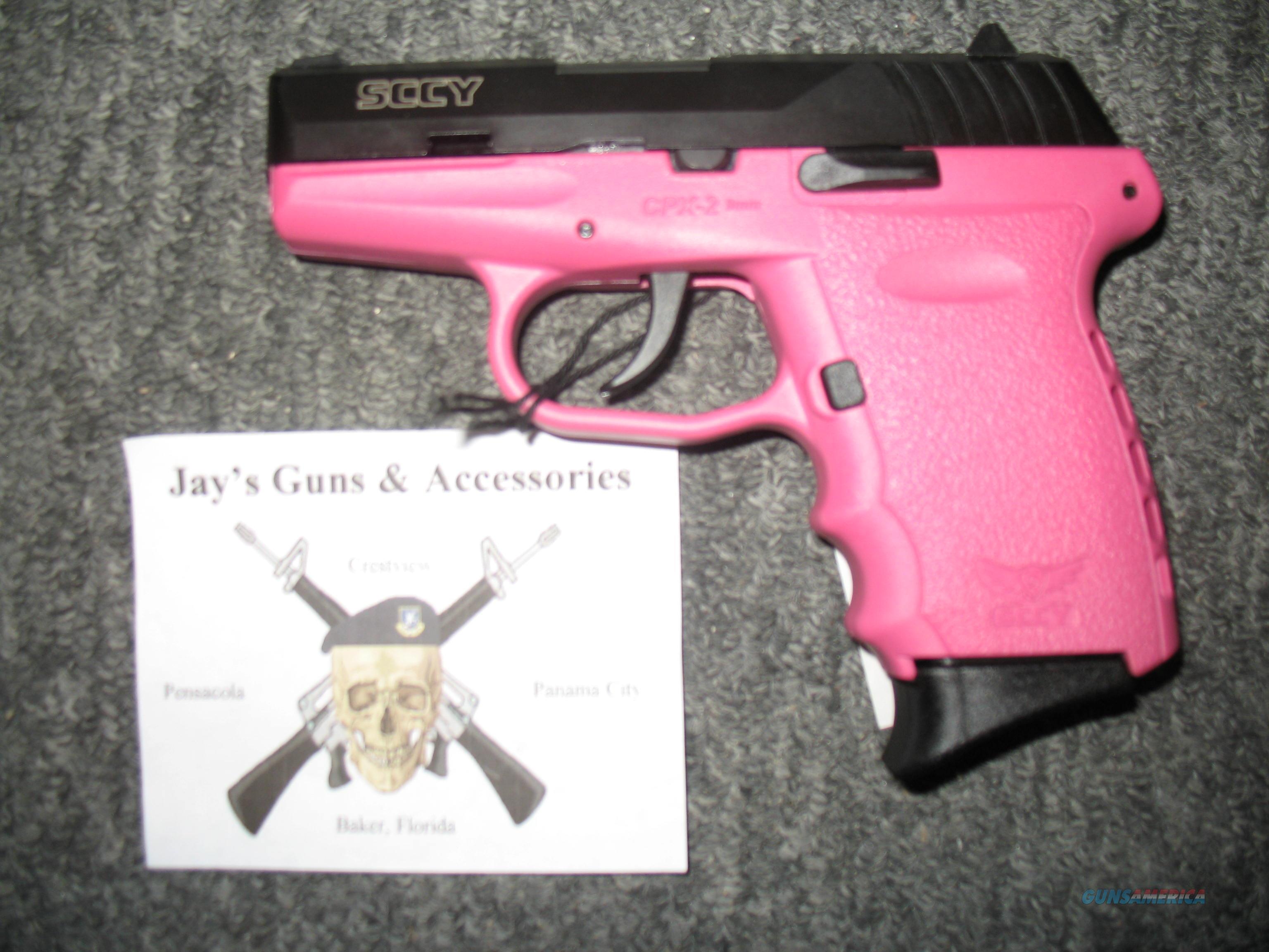 SCCY CPX-2 (461545) w/Pink Frame for sale at Gunsamerica.com: 952314659