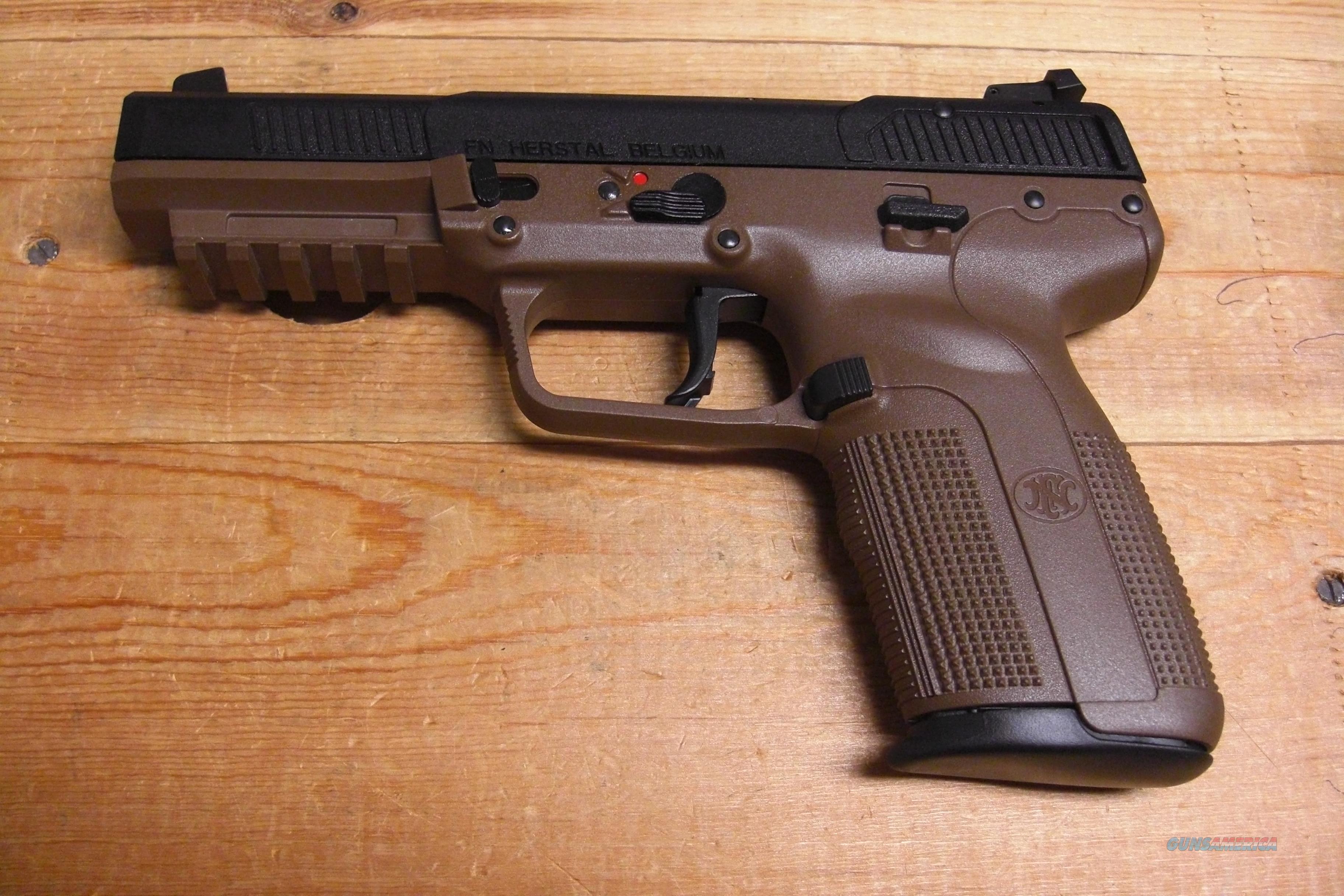 FNH Five Seven w/black & FDE finish... for sale at Gunsamerica.com ...