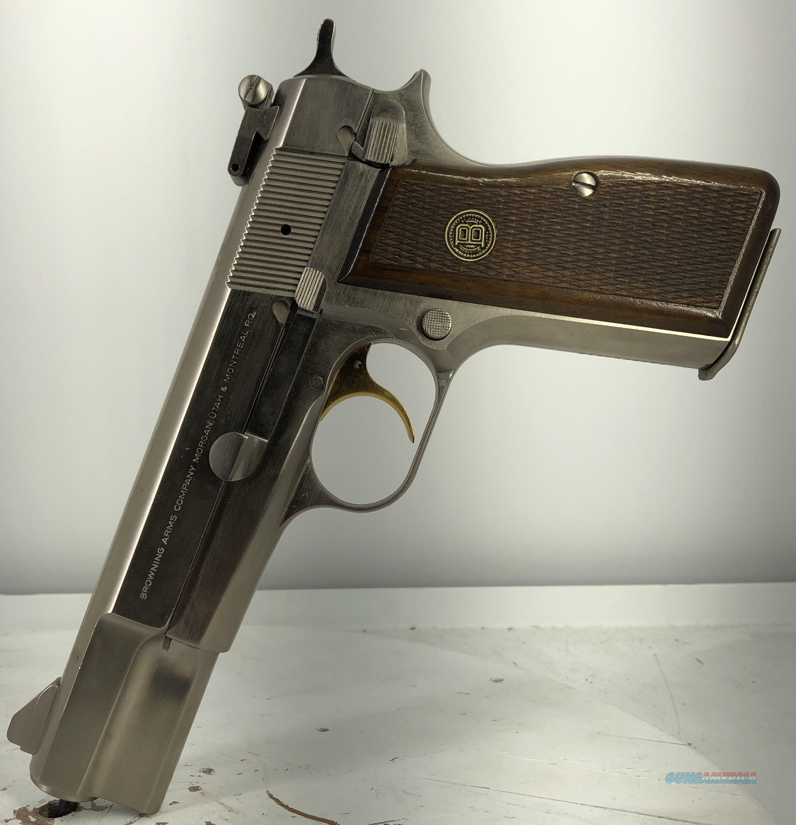 Browning Hi-Power P-35 9mm pistol for sale at Gunsamerica.com: 971208681