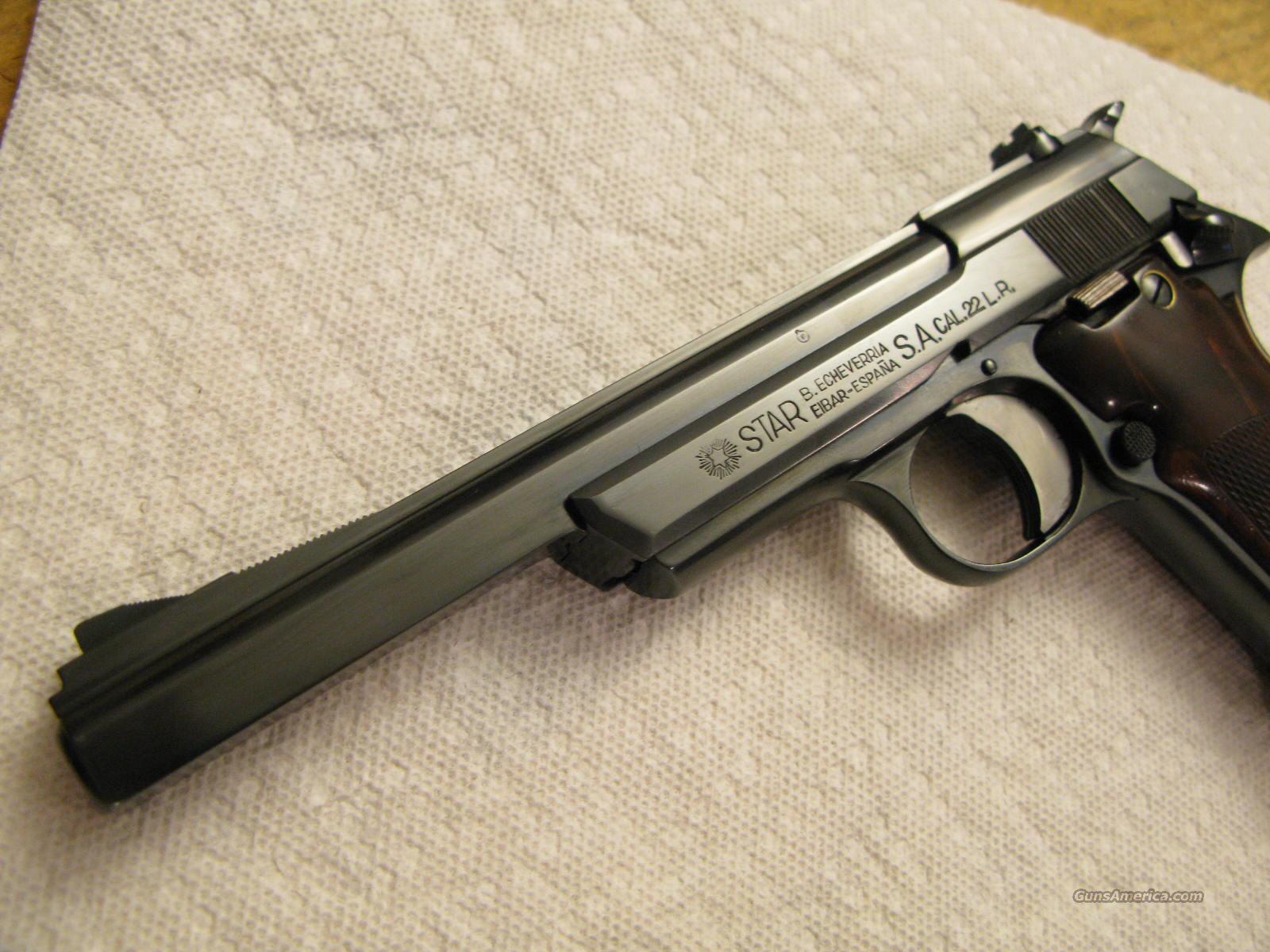 Star Model FR Sport 6" .22 LR Custo... for sale at Gunsamerica.com ...