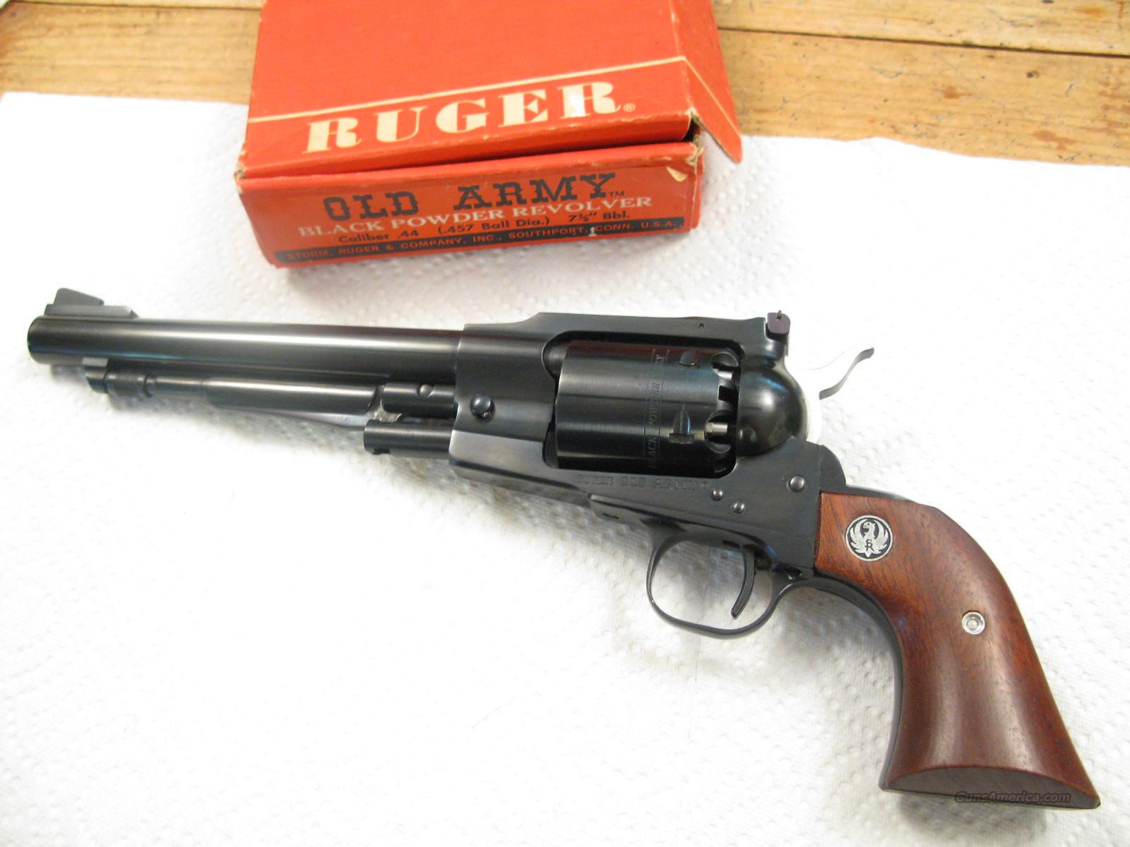 Old Army .457 Ball Size Black Powder Revolver ... for sale