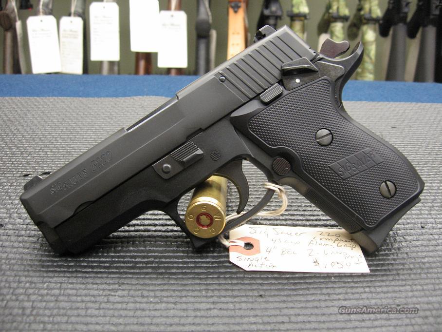 Sig Sauer P220 Compact SA 45 acp ni... for sale at Gunsamerica.com ...