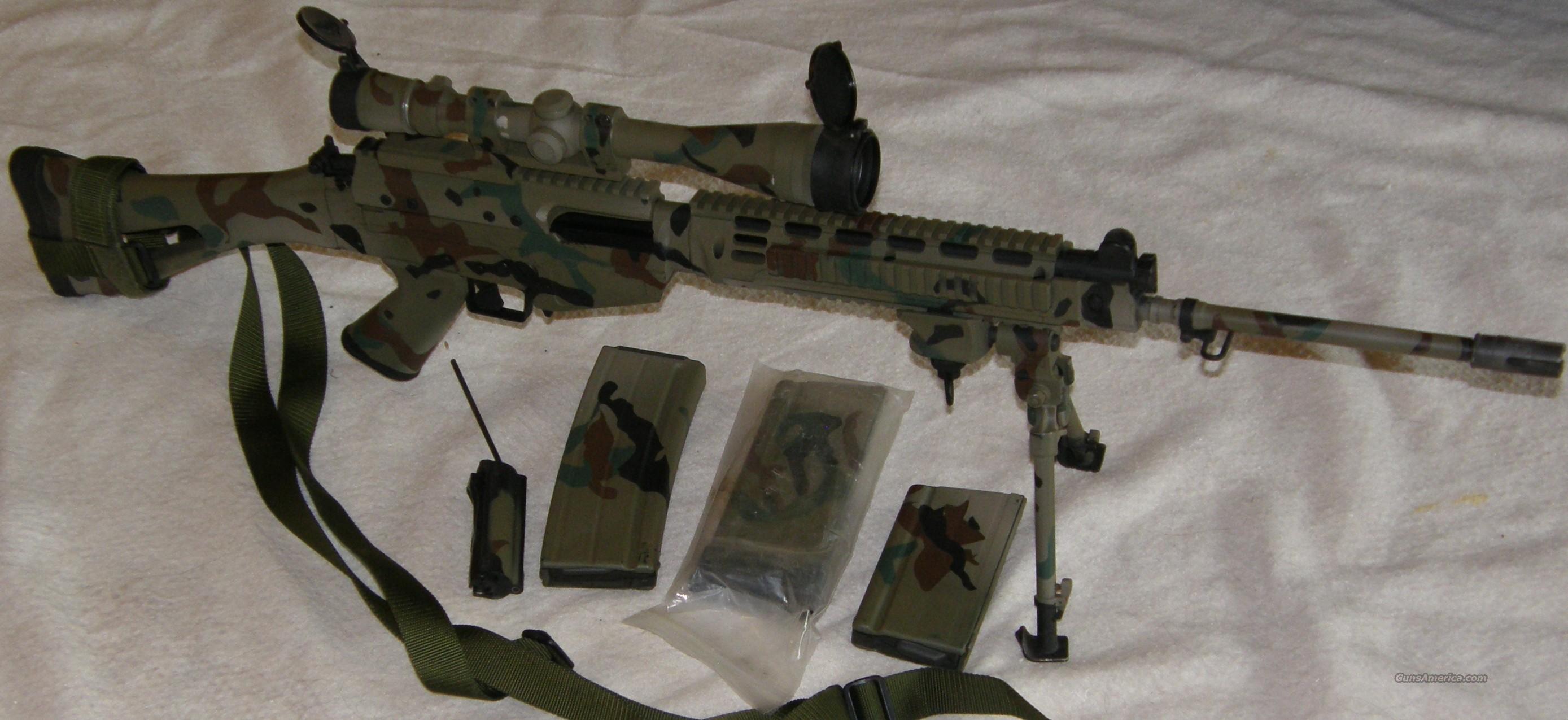 DSA SA58 SA-58 FN-FAL Woodland with Scope/Acces... for sale