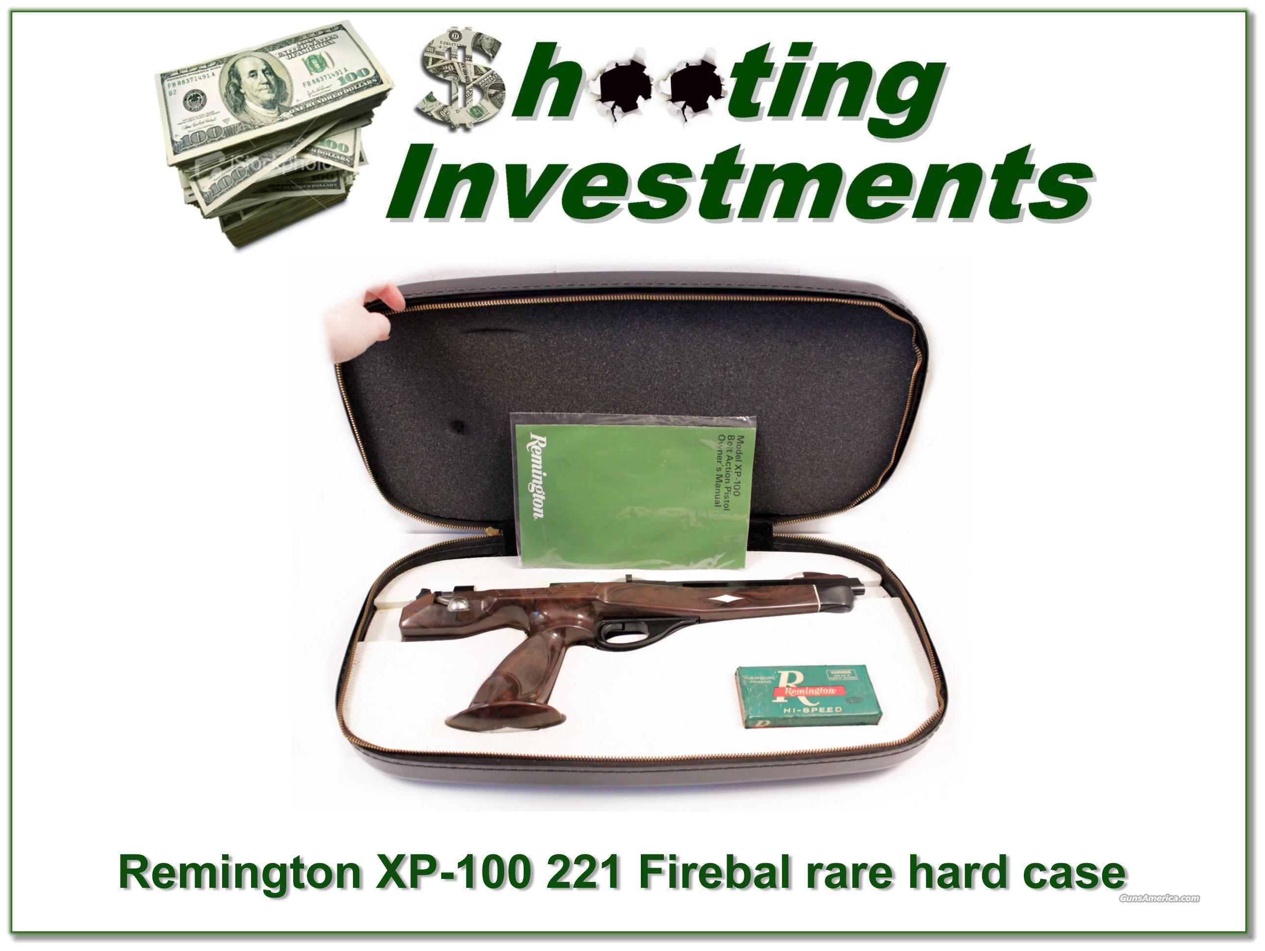 Remington XP-100 221 .221 Fireball ... for sale at Gunsamerica.com ...