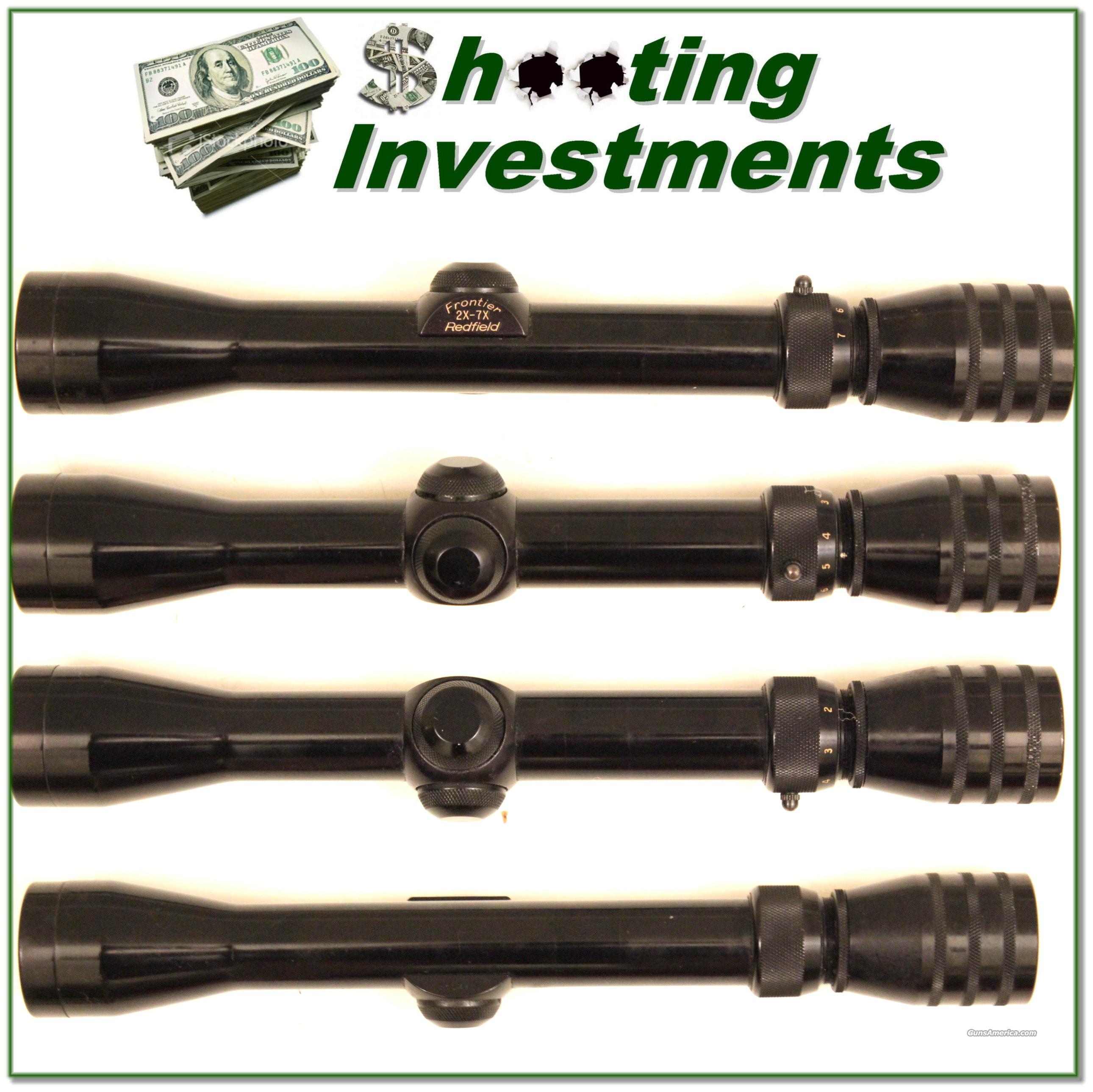 Vintage Redfield Frontier 2-7 scope... for sale at Gunsamerica.com ...