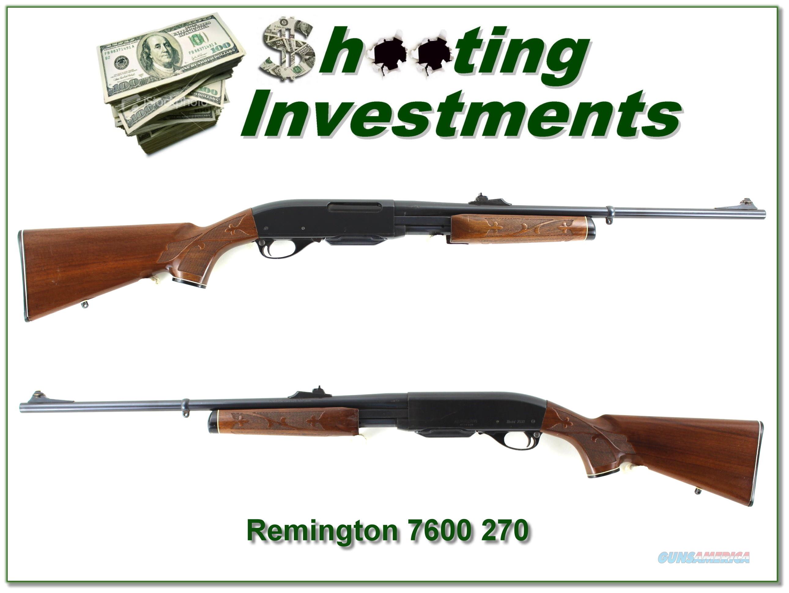 Remington 7600 Pump 270 Winchester... for sale at Gunsamerica.com ...
