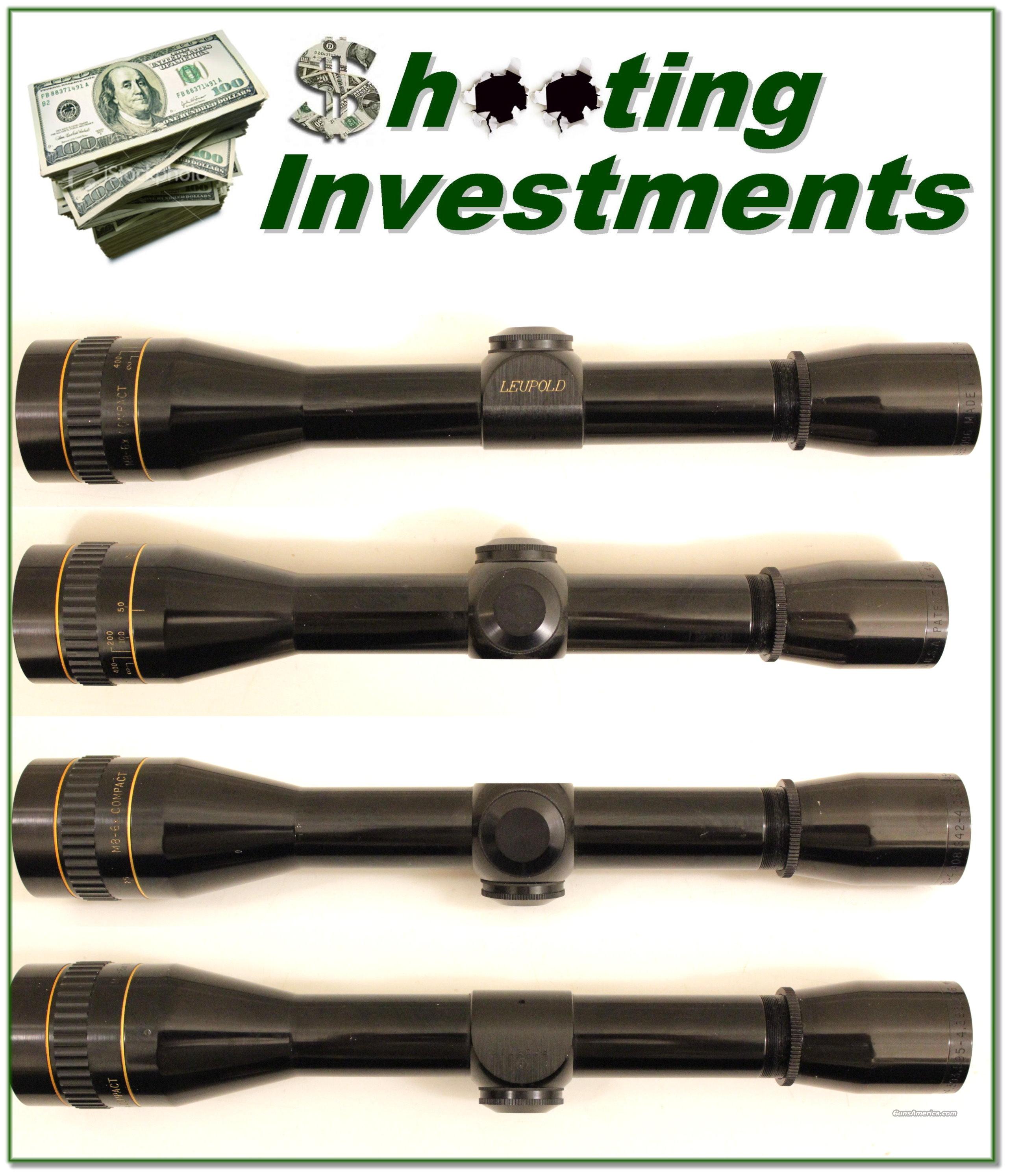Leupold M8 6X AO fixed power rifle ... for sale at Gunsamerica.com ...