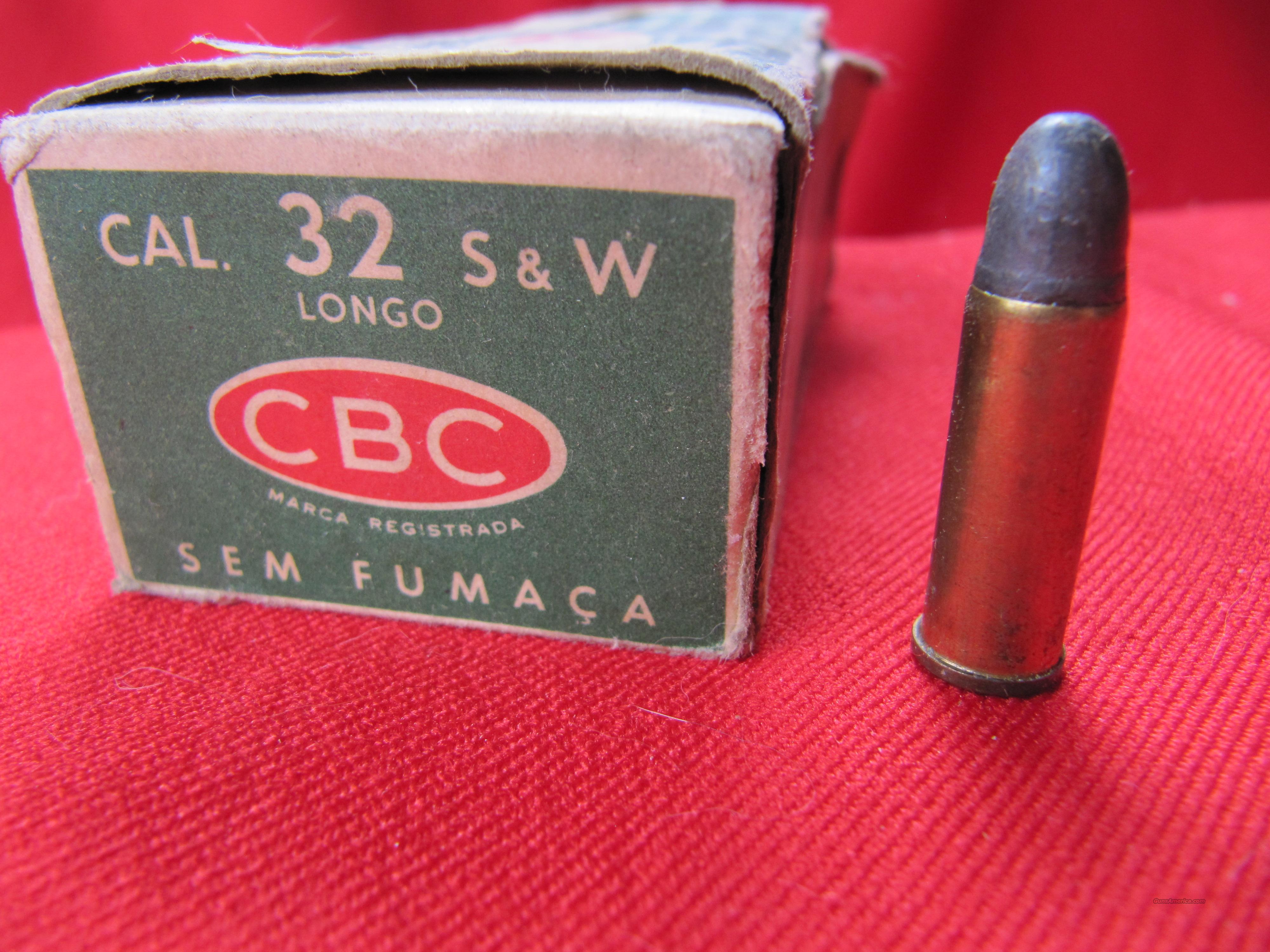 .32 S&W Long AMMO CBC 98 Gr LRN for sale