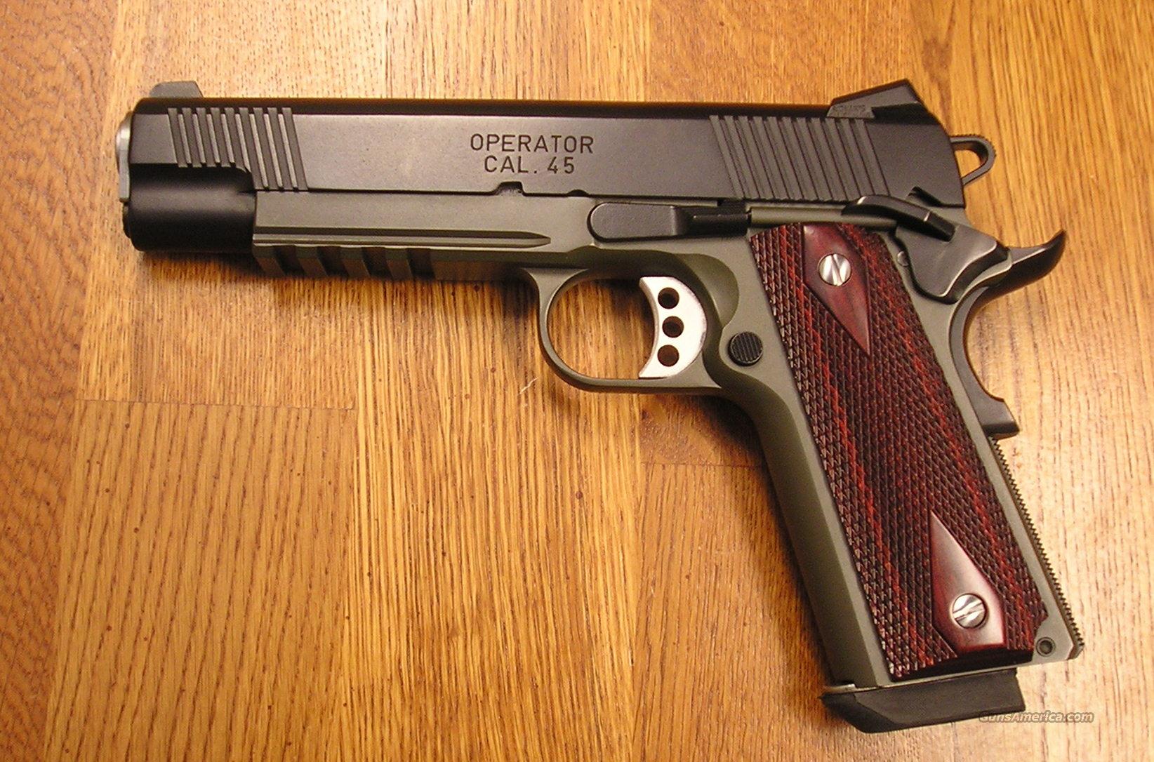 Springfield 1911 Operator for sale at Gunsamerica.com: 916984798