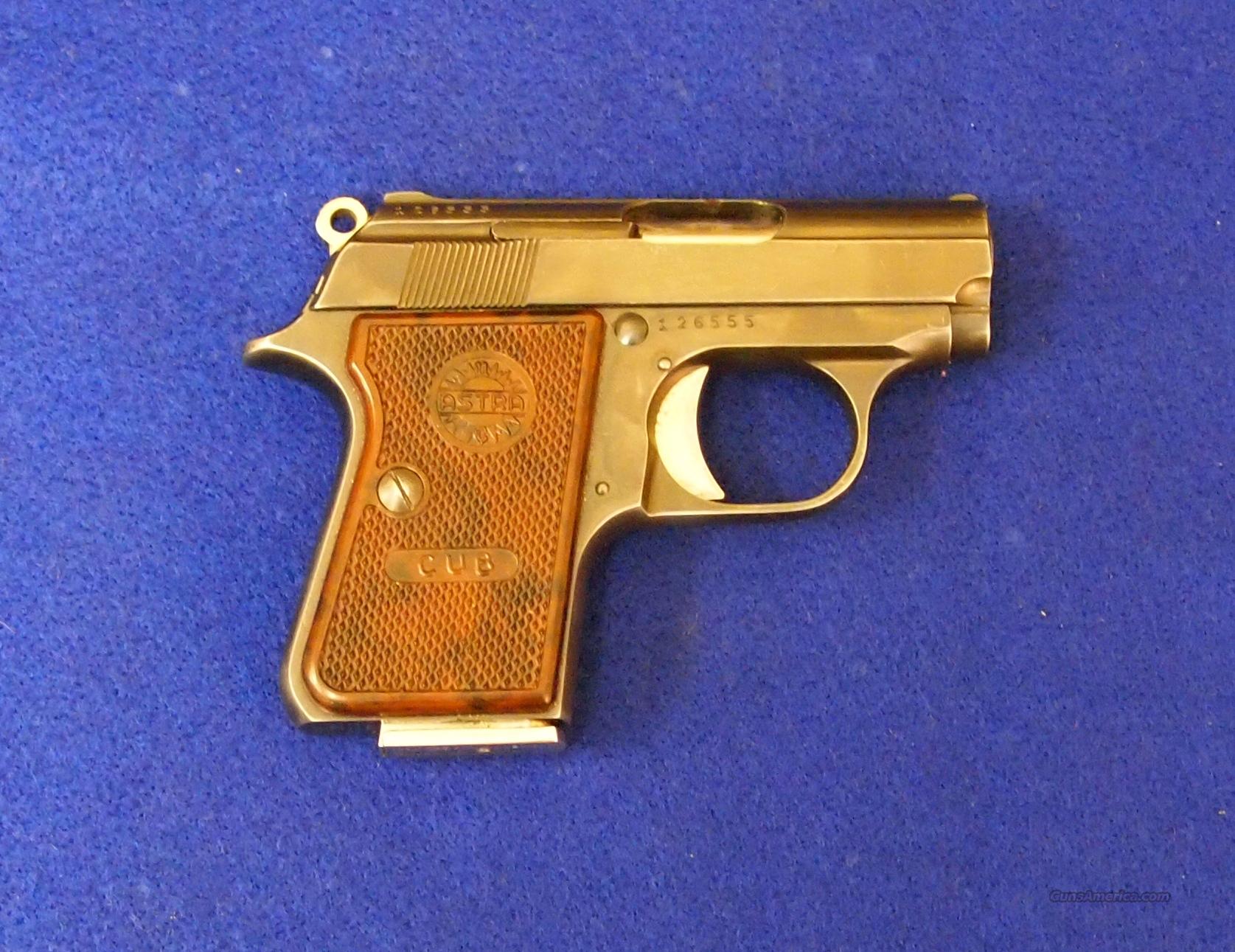 Astra Cub 22 short for sale at Gunsamerica.com: 924074639