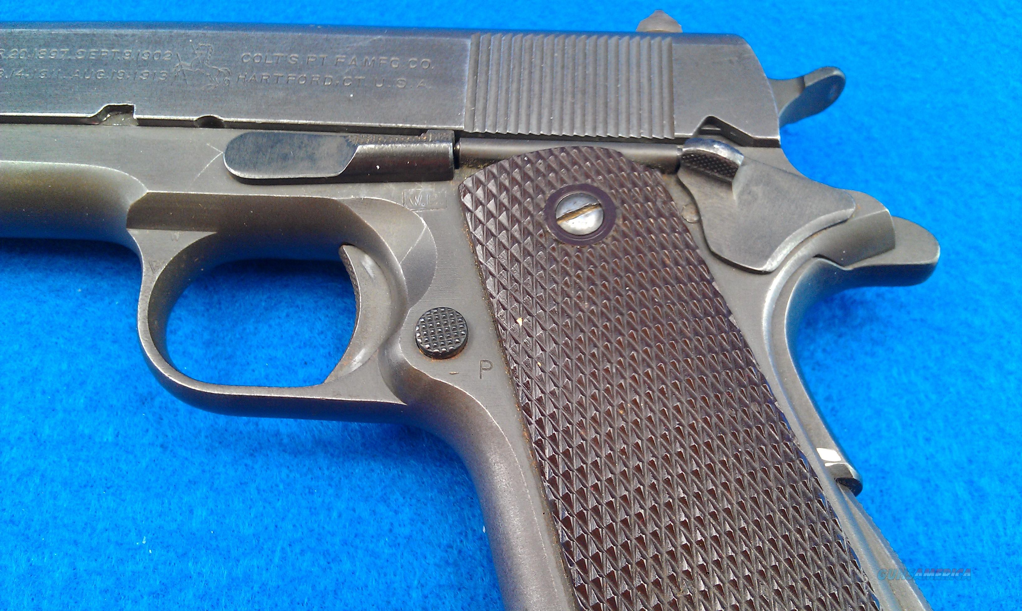 Colt M1911A1 US ARMY for sale at Gunsamerica.com: 938654444