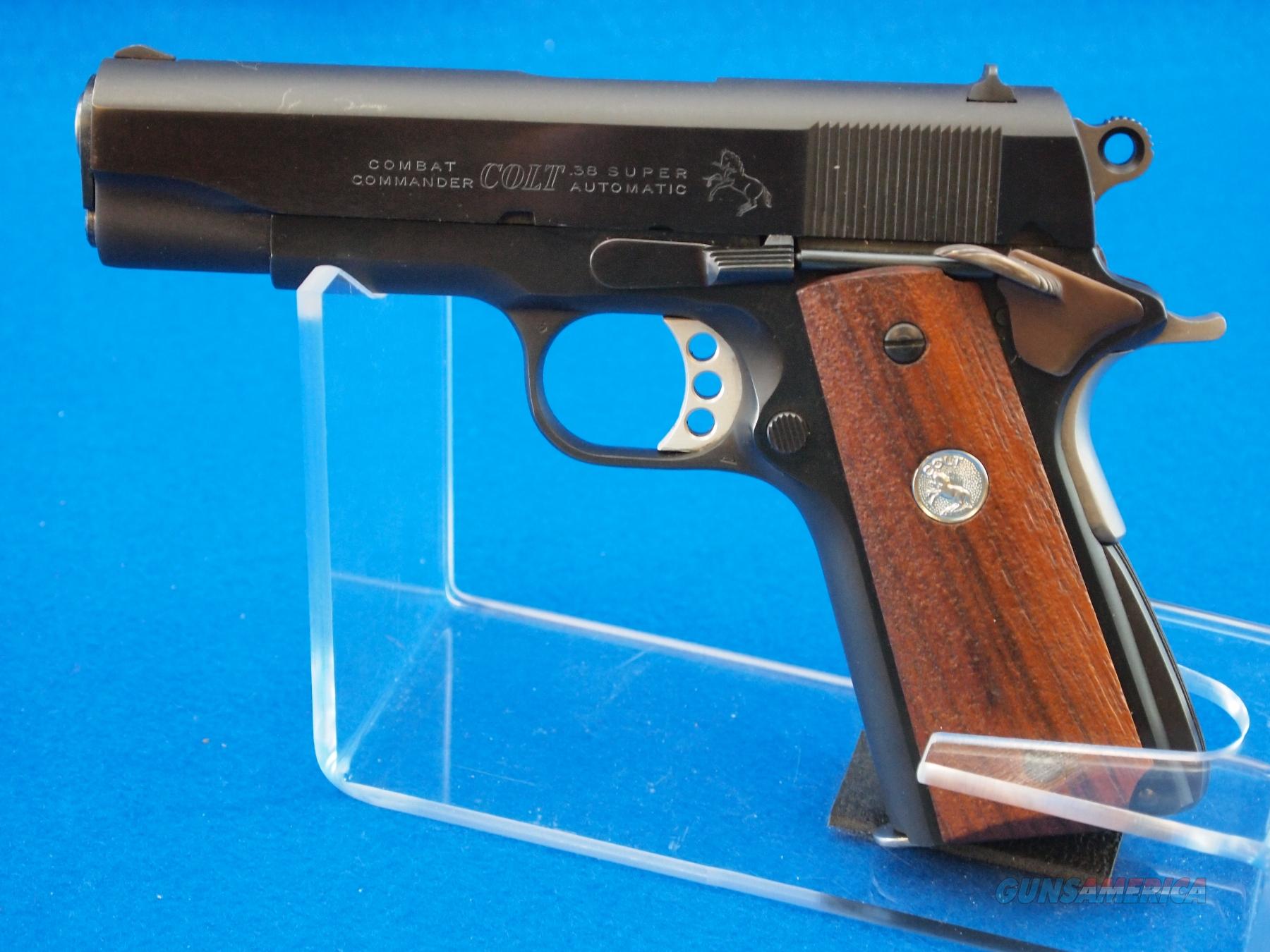Colt Combat Commander .38 Super for sale at Gunsamerica.com: 943242090