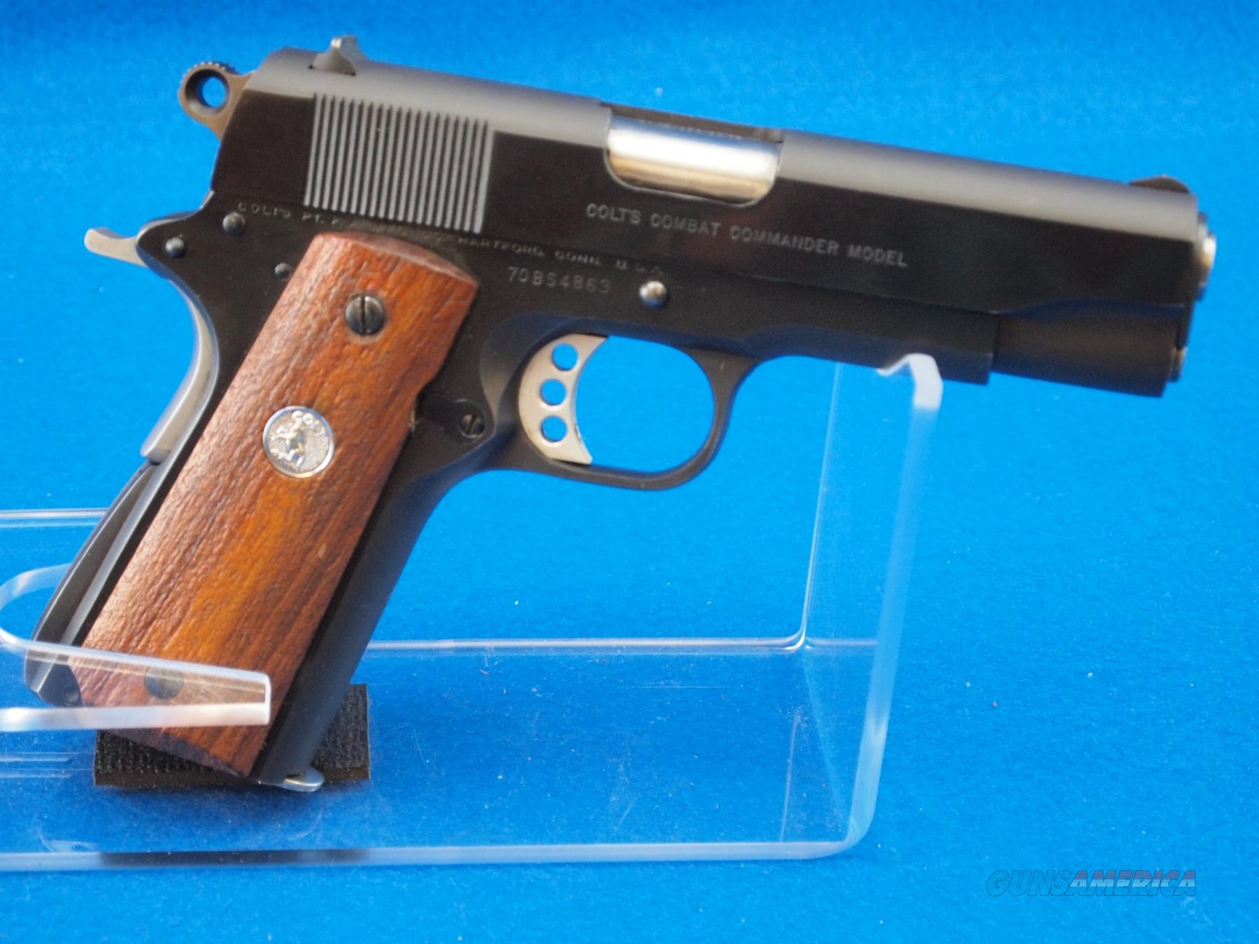 Colt Combat Commander .38 Super for sale at Gunsamerica.com: 943242090