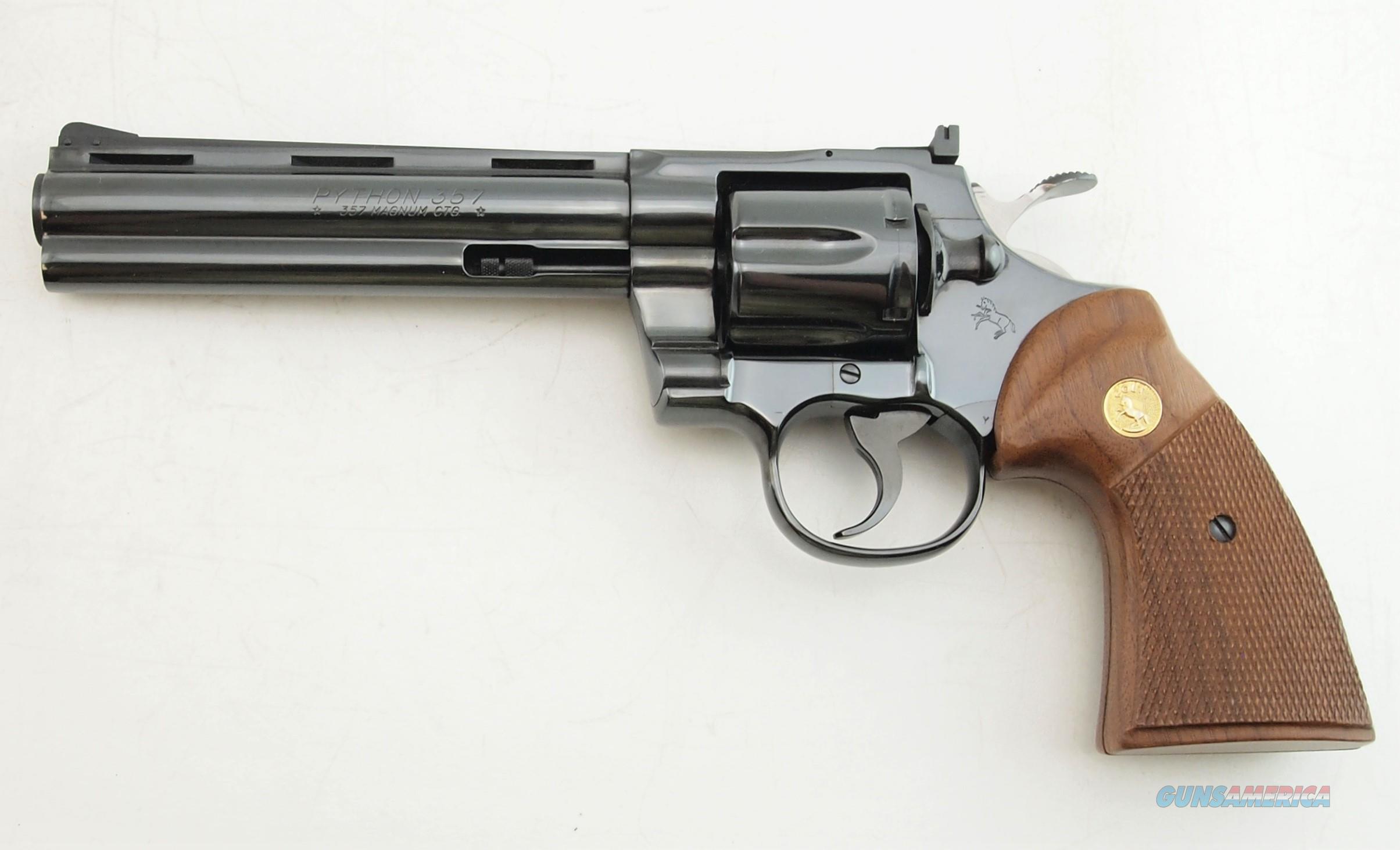 Colt Python MFG 1979 for sale at Gunsamerica.com: 962163474