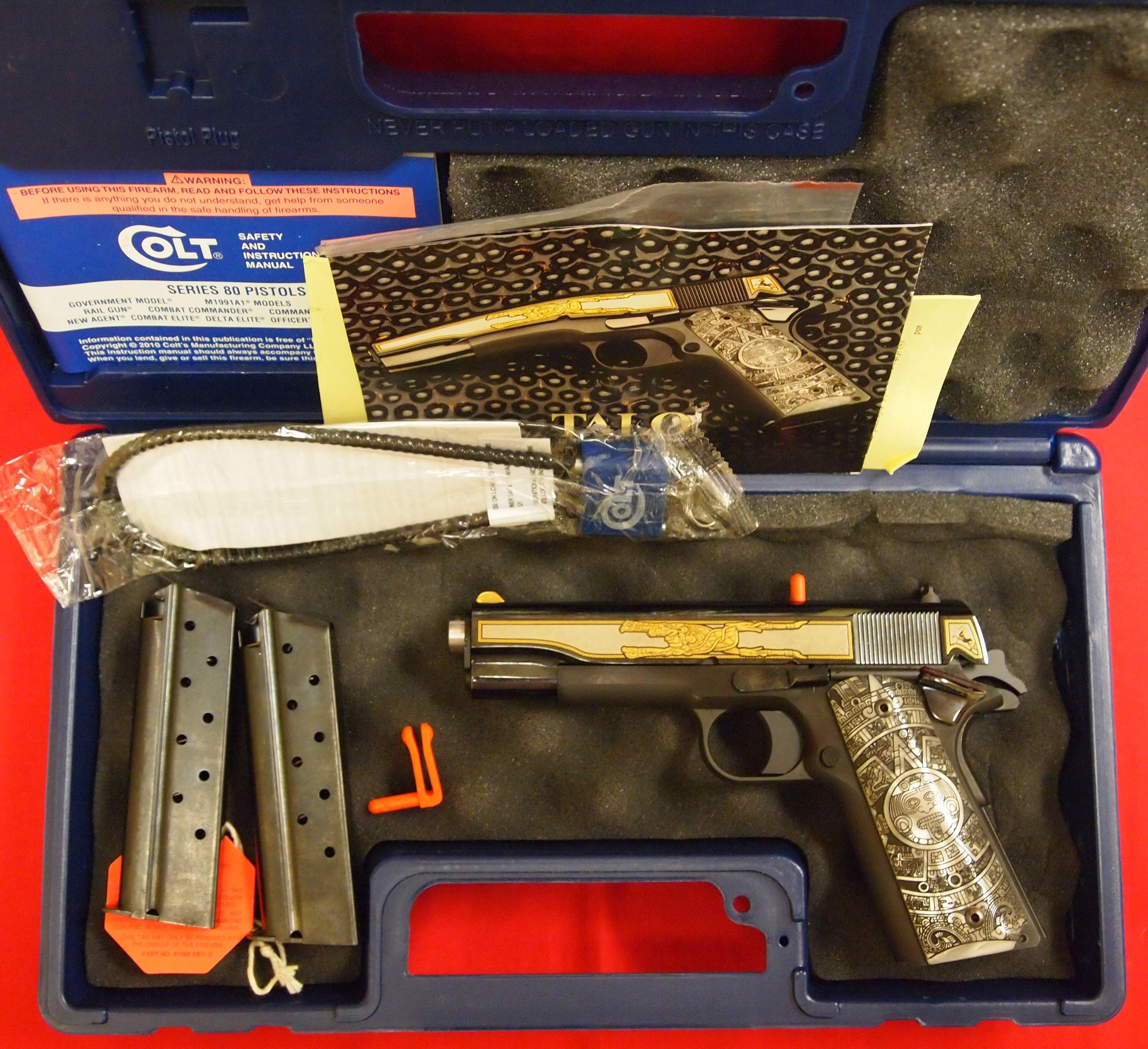 Colt Aztec Gold Limited Edition .38... for sale at Gunsamerica.com ...