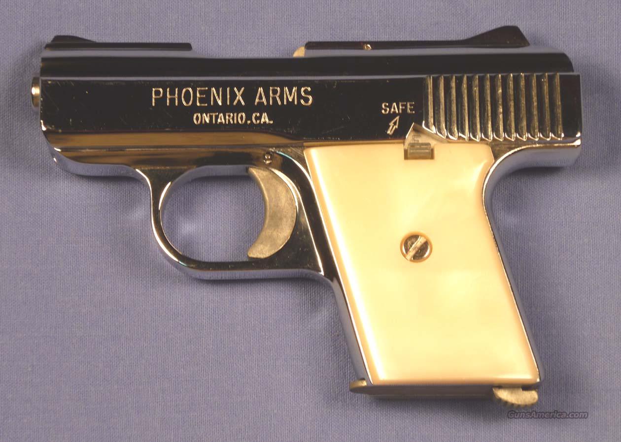 Phoenix Raven 25auto, Chrome-Ivory for sale at Gunsamerica.com: 914549764