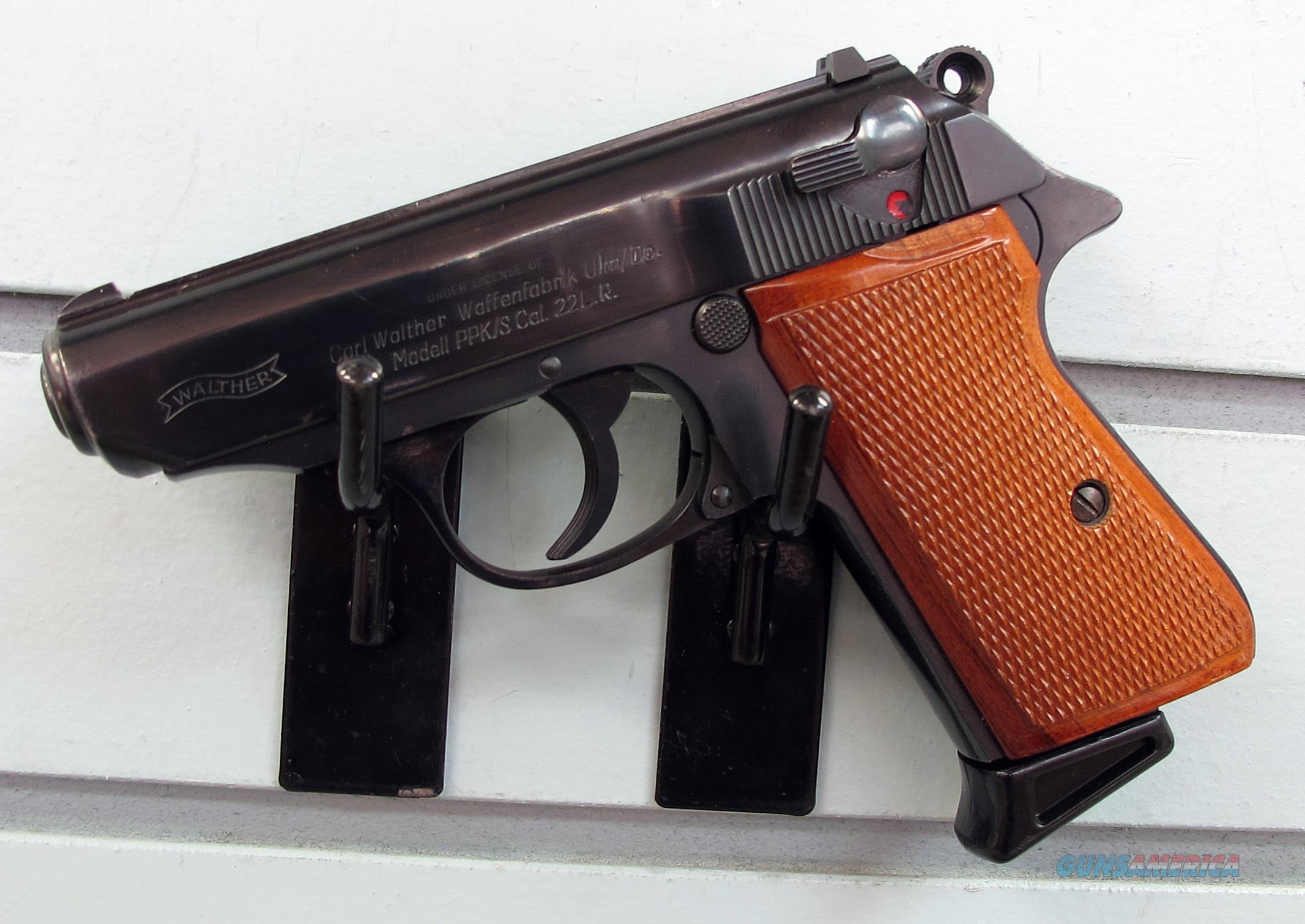 WALTHER PPK/S 22LR for sale at Gunsamerica.com: 923274546