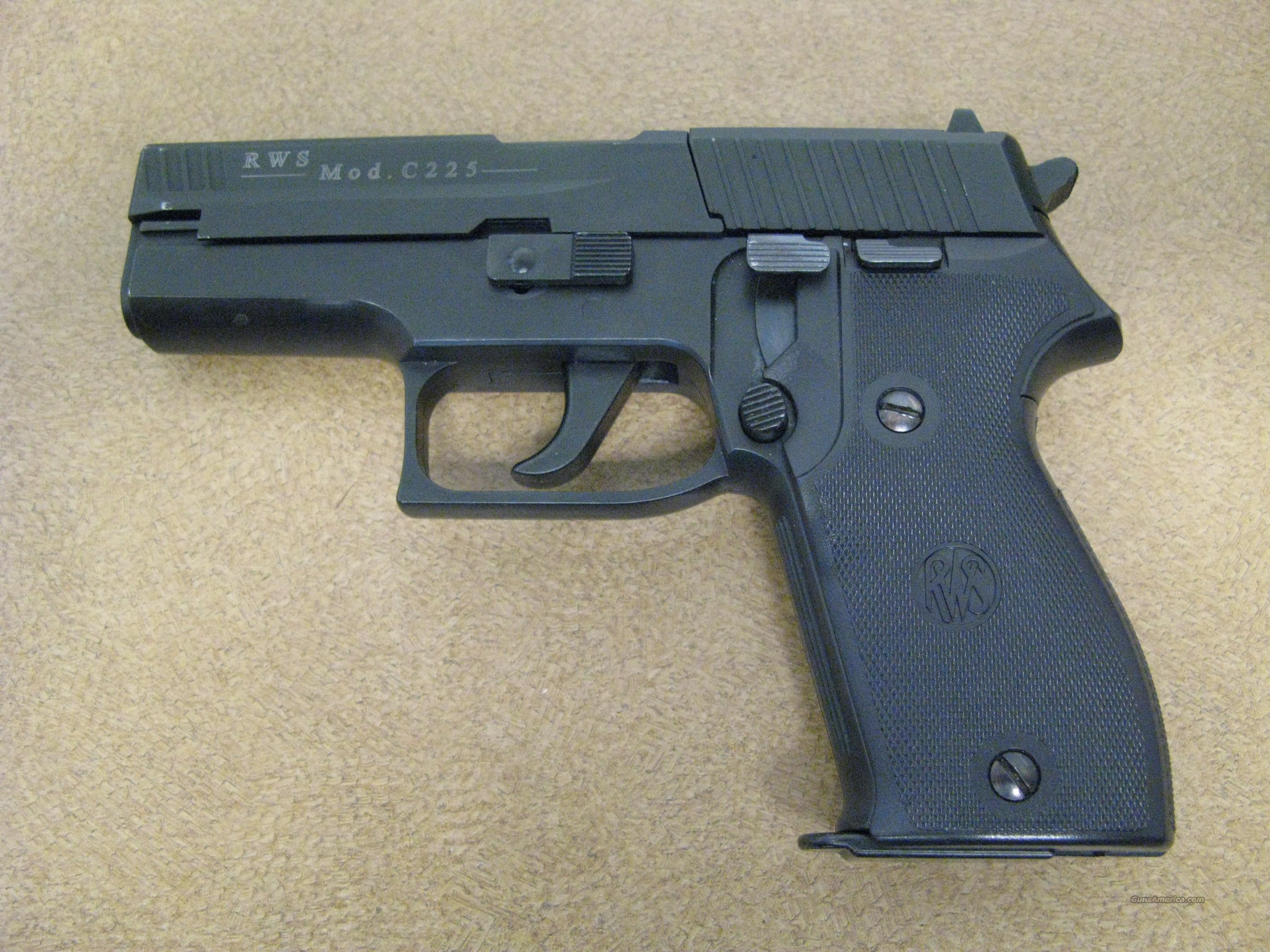 RWS Mod C225 4.5MM Pellet Pistol for sale at Gunsamerica.com: 965888514