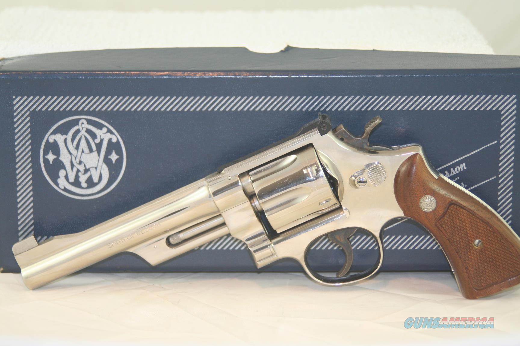 S&W Model 27-2, 357 Mag, 6" Barrel, Nickle in o... for sale