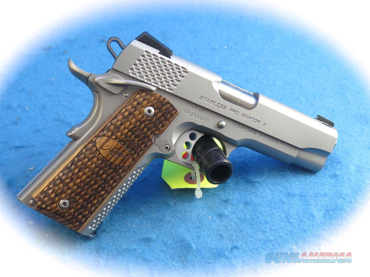 Kimber 1911 Stainless Pro Raptor Pi... for sale at Gunsamerica.com ...
