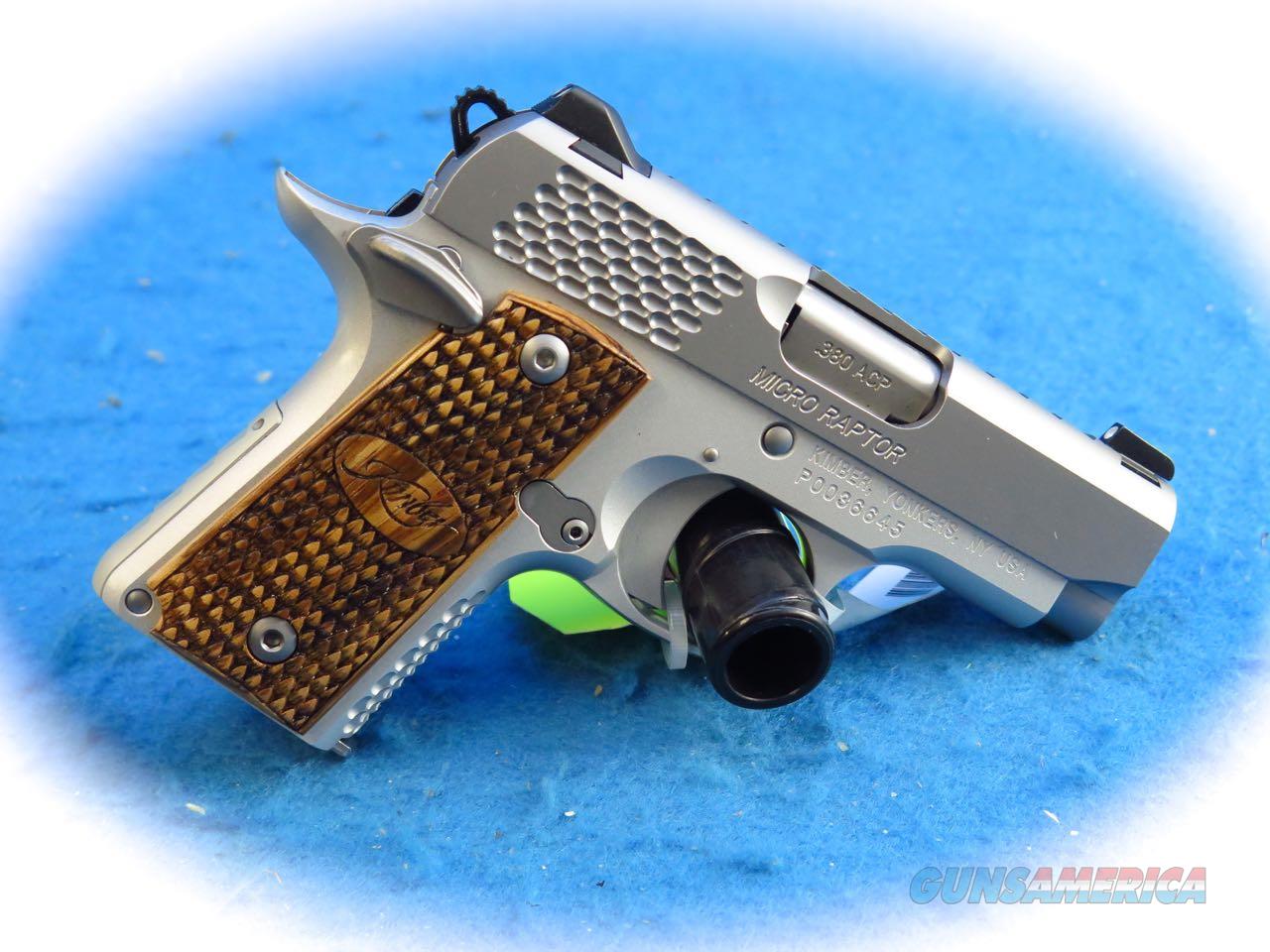 Kimber Micro Raptor SS .380 ACP Pis... for sale at Gunsamerica.com ...