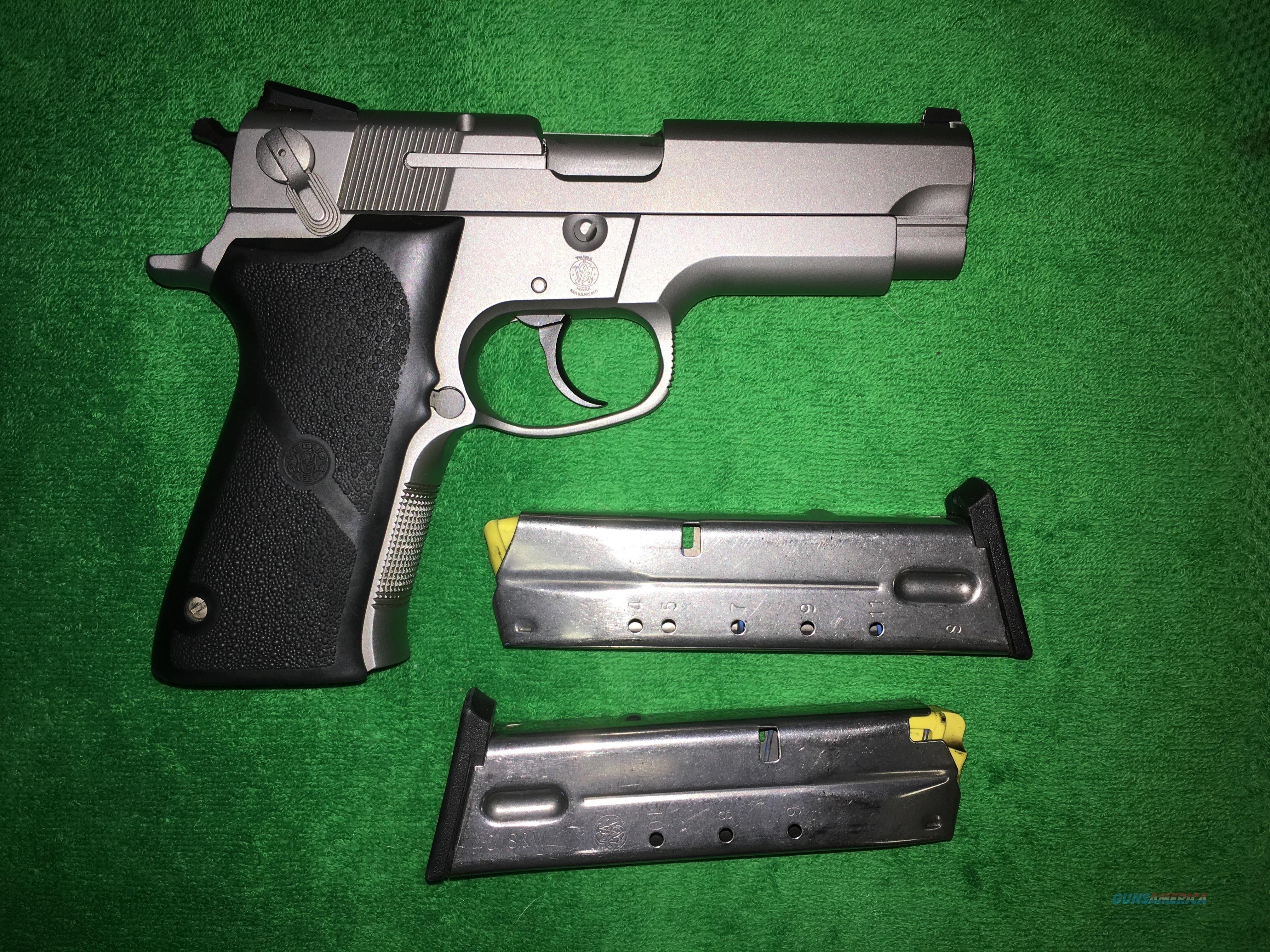 Smith & Wesson 4006 Stainless Steel... for sale at Gunsamerica.com ...