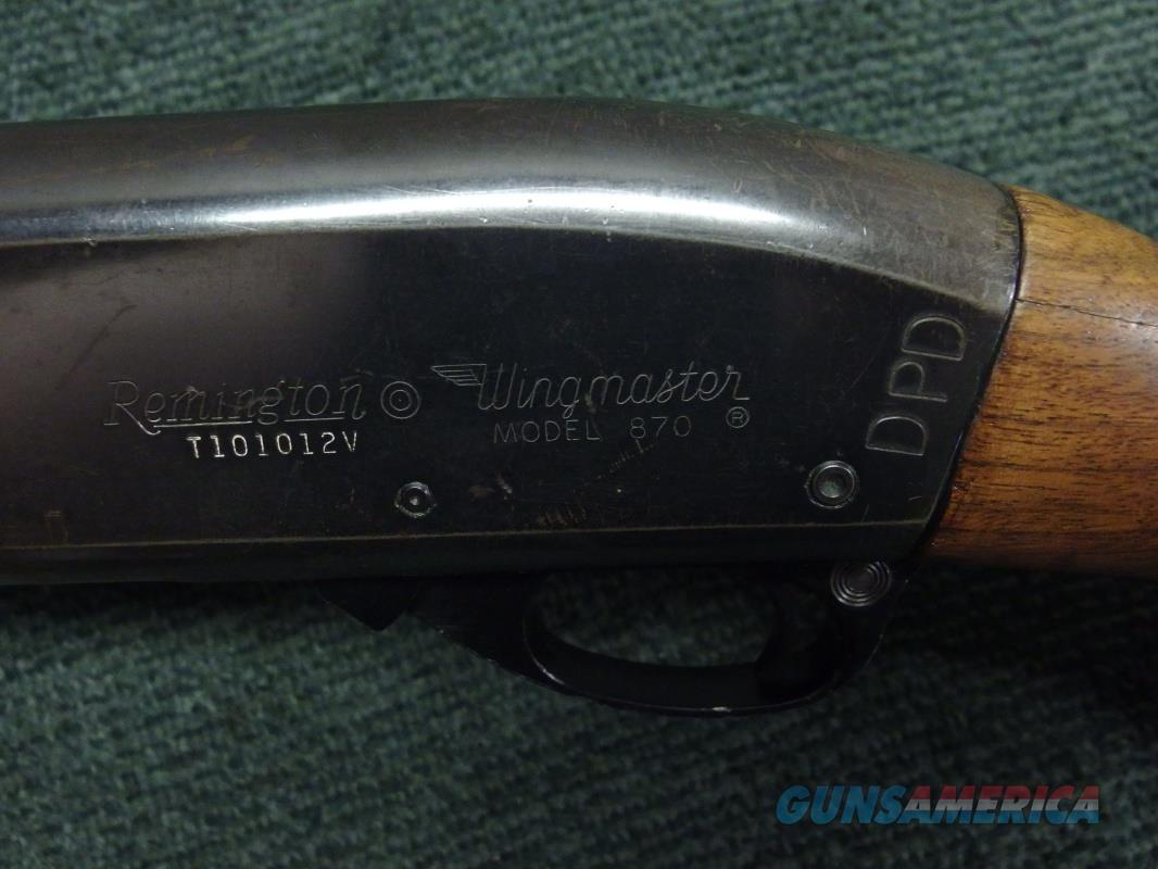 Remington 870 wingmaster serial numbers - foztk