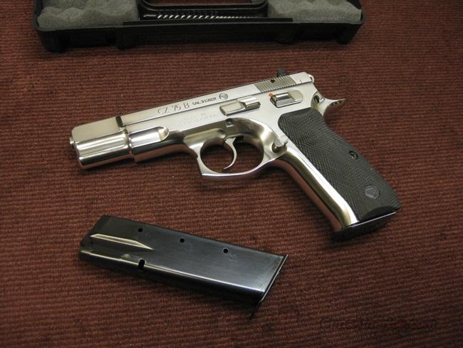 CZ 75B LIMITED EDITION 9MM - BRIGHT STAINLESS -... for sale