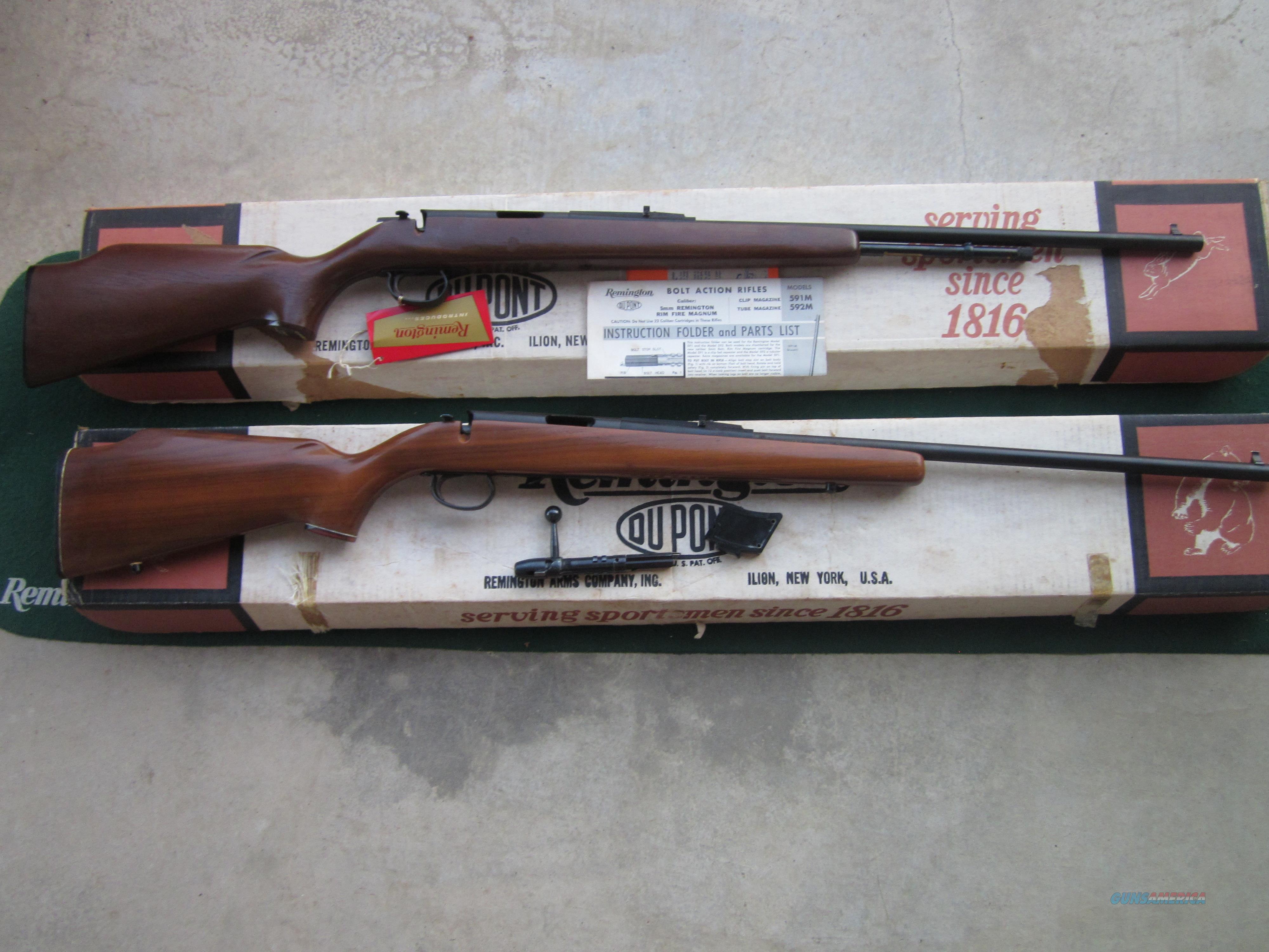 Remington Model 591 and 592 5mm Mag... for sale at Gunsamerica.com ...