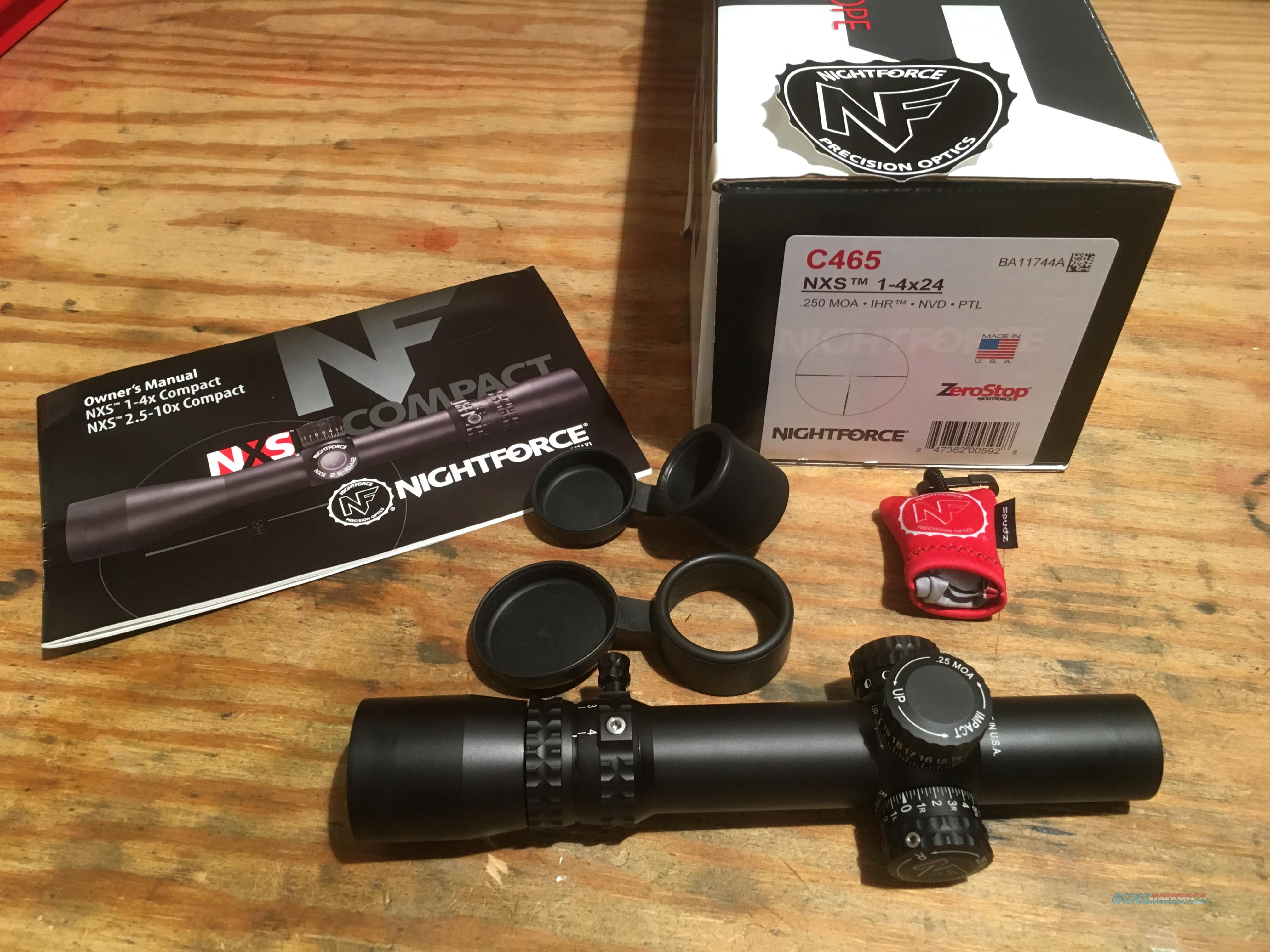 Nightforce NXS 1-4X24 Compact Rifle... for sale at Gunsamerica.com ...