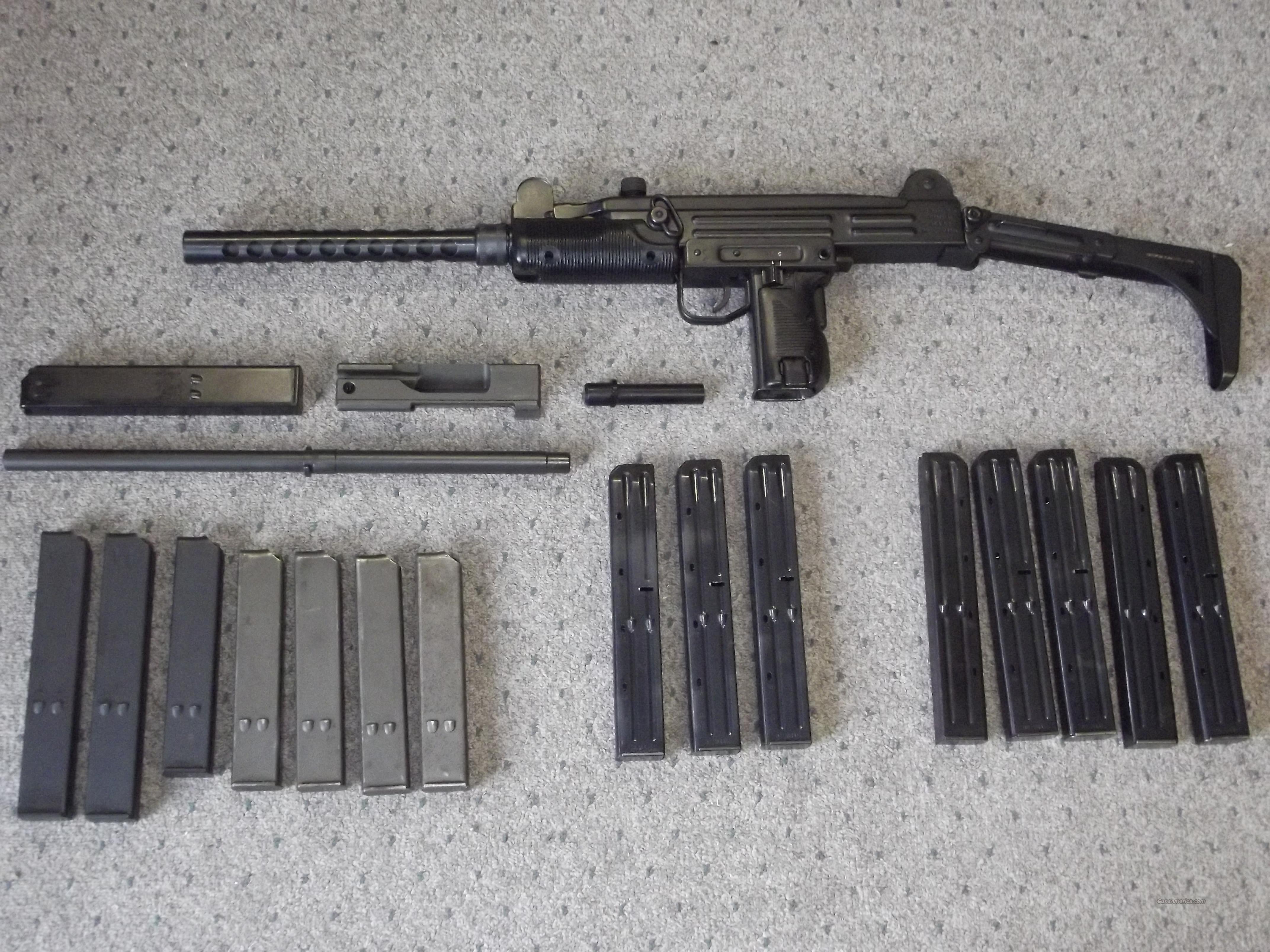 Uzi Model B Semiautomatic Carbine With 45 Acp Conversion