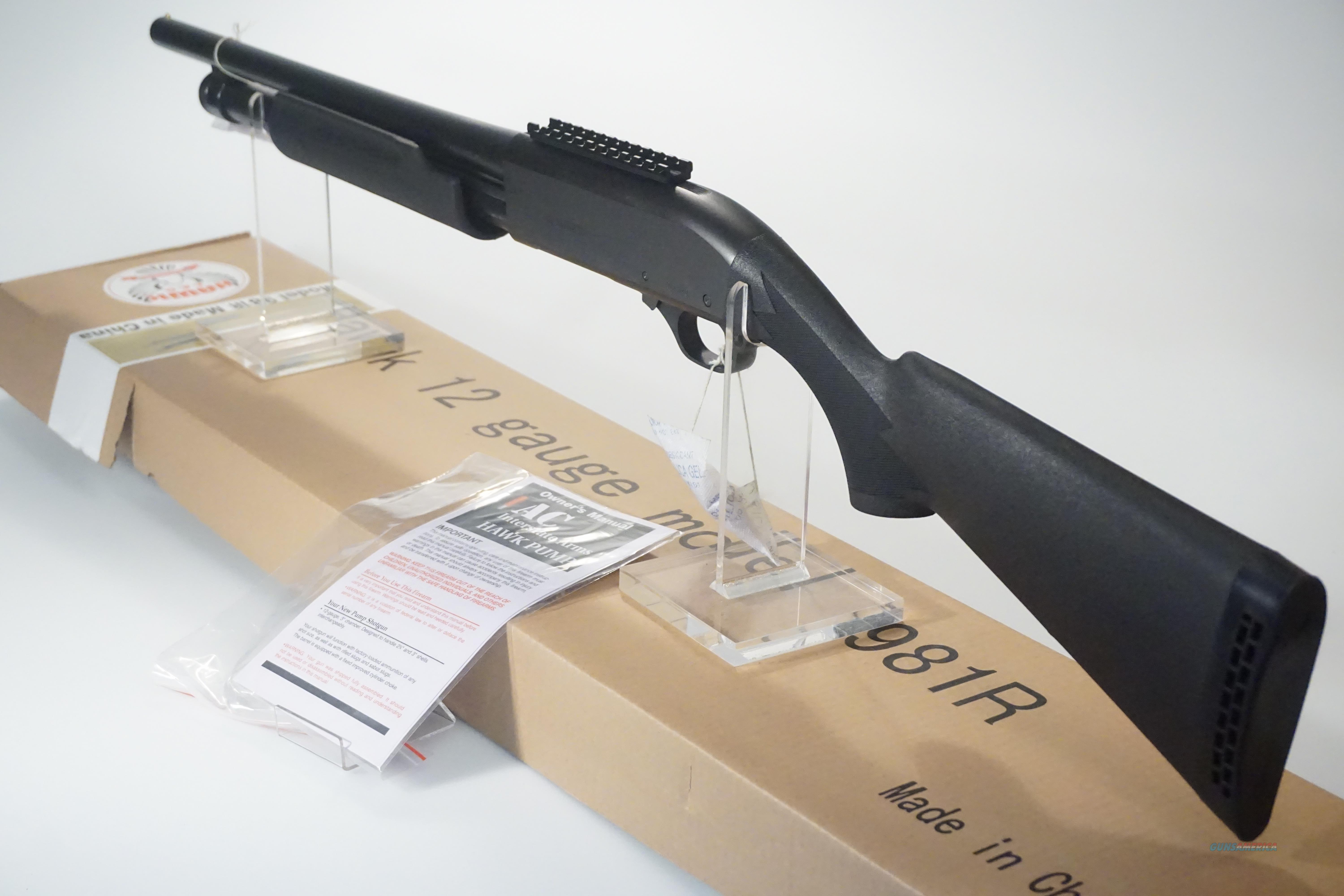 Hawk 981R 12GA BNIB for sale at Gunsamerica.com: 989465949