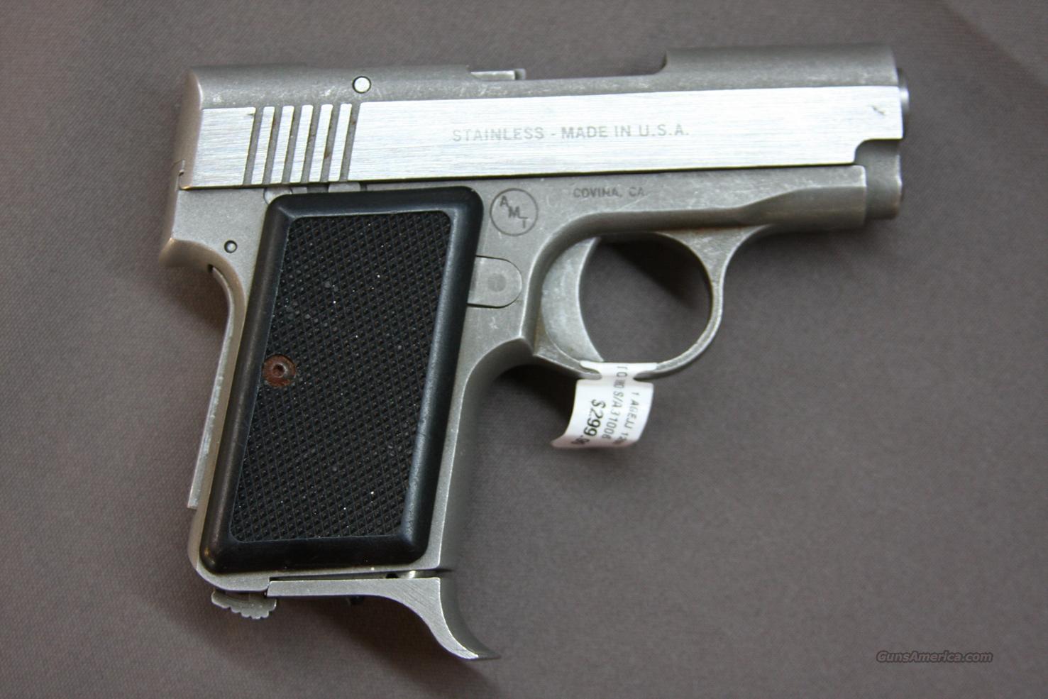 AMT Back Up .380 9mm Kurz for sale at Gunsamerica.com: 955926002