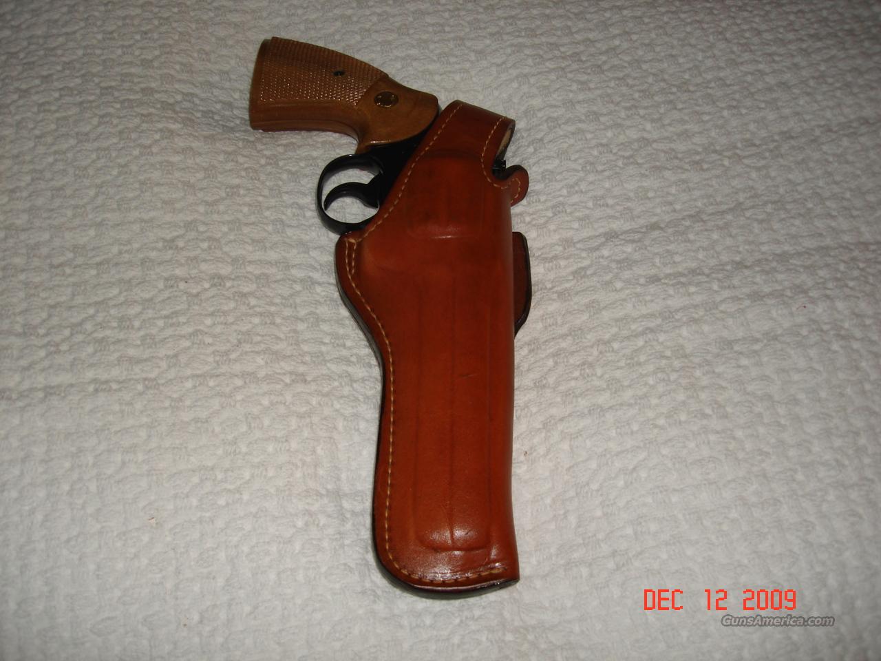 Colt Python 6" Tan RH Leather Holst... for sale at Gunsamerica.com ...