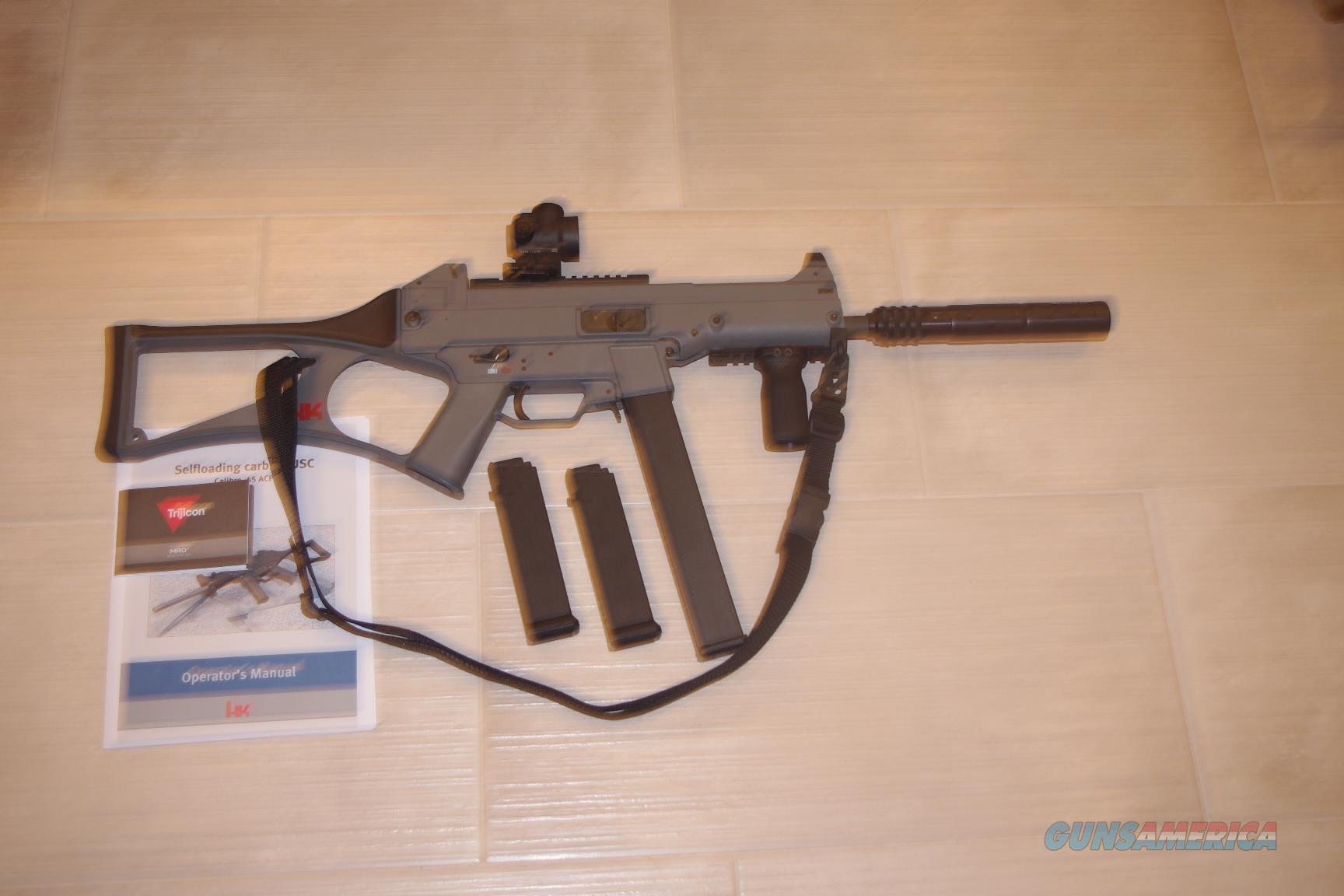 HK H&K USC 45 45ACP Gray Carbine Pa... for sale at Gunsamerica.com ...