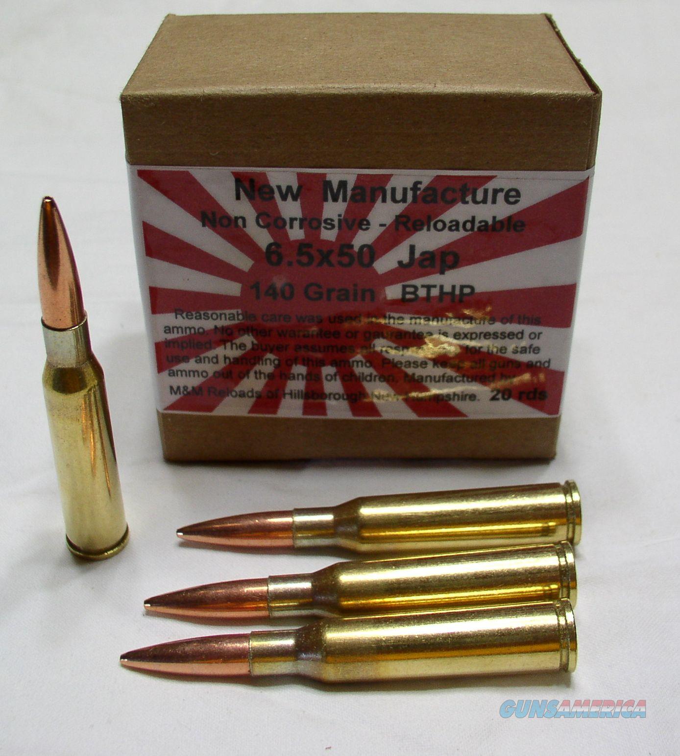 6.5x50 Japanese Ammo for sale at Gunsamerica.com: 940941793