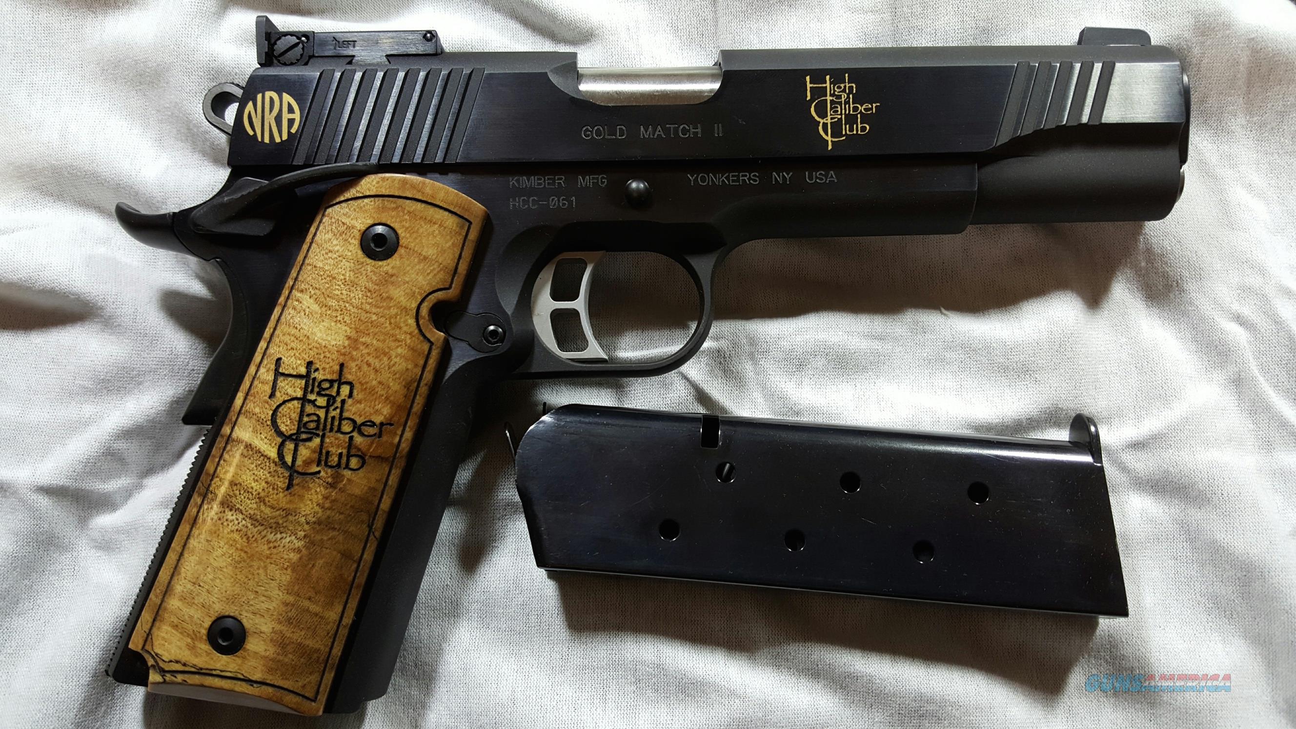 Kimber Gold Match Ii 9mm