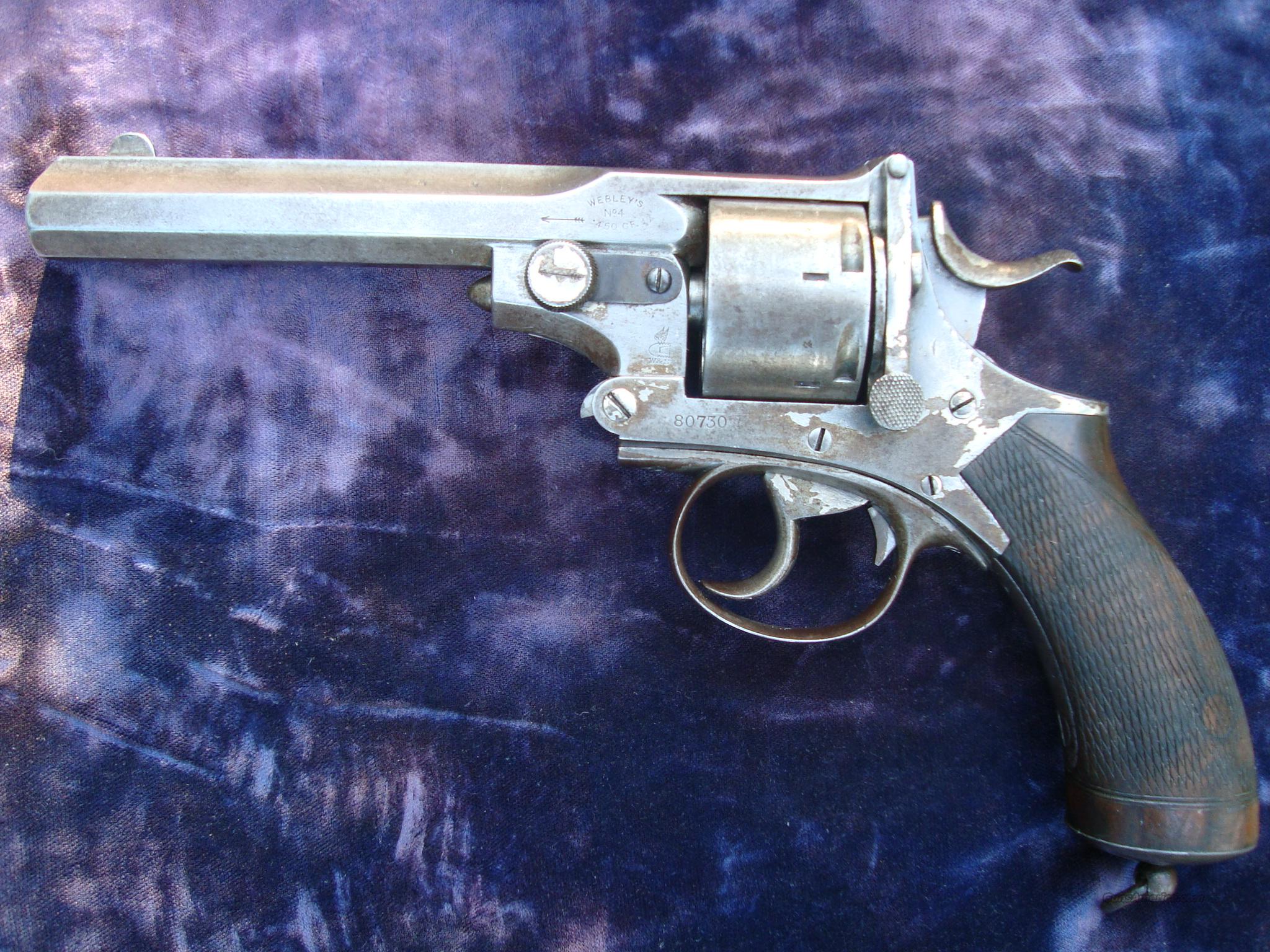 Rare Deactivated Webleypryse No4 Revolver Allied Very Rare OLD SPEC ...