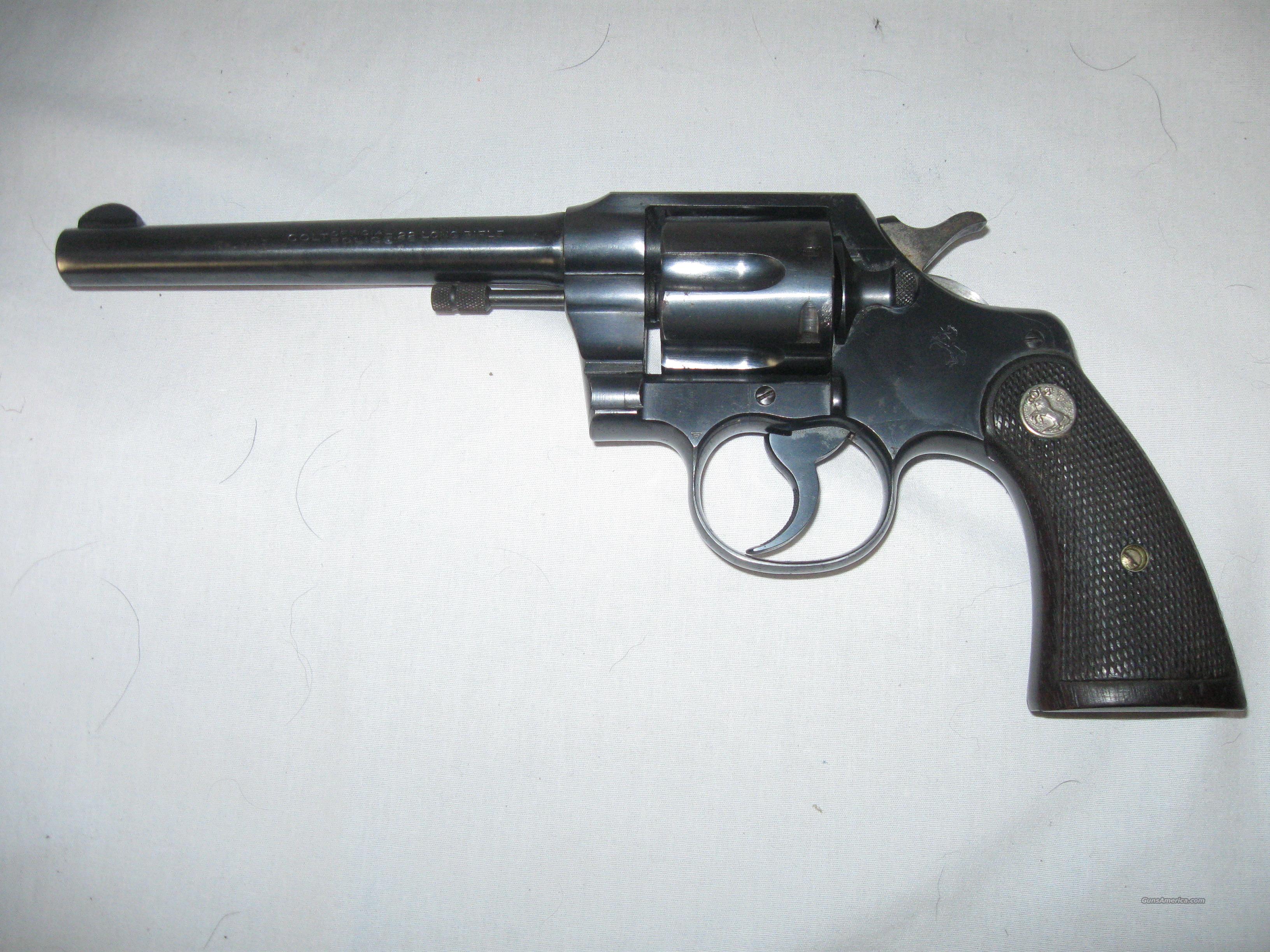 Colt Official Police Revolver in 22... for sale at Gunsamerica.com ...