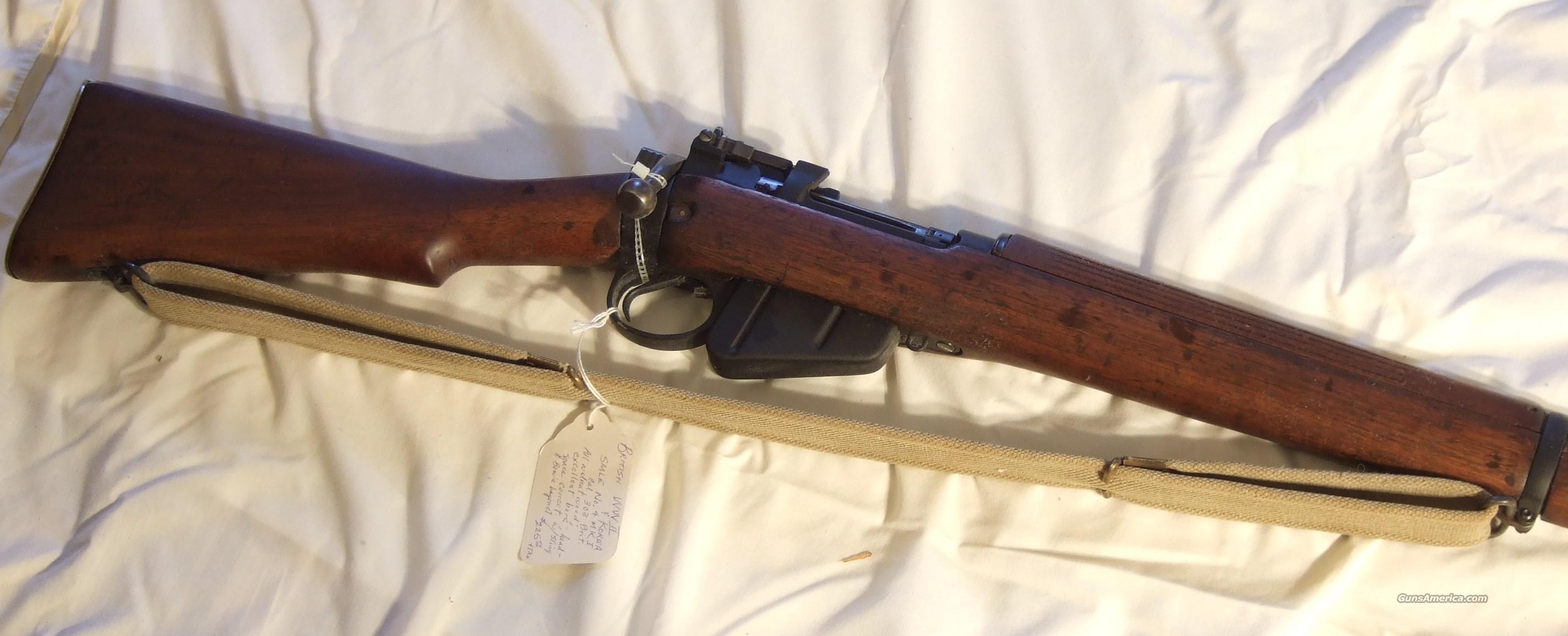 Enfield SMLE No. 4 Mk I for sale at Gunsamerica.com: 957133464