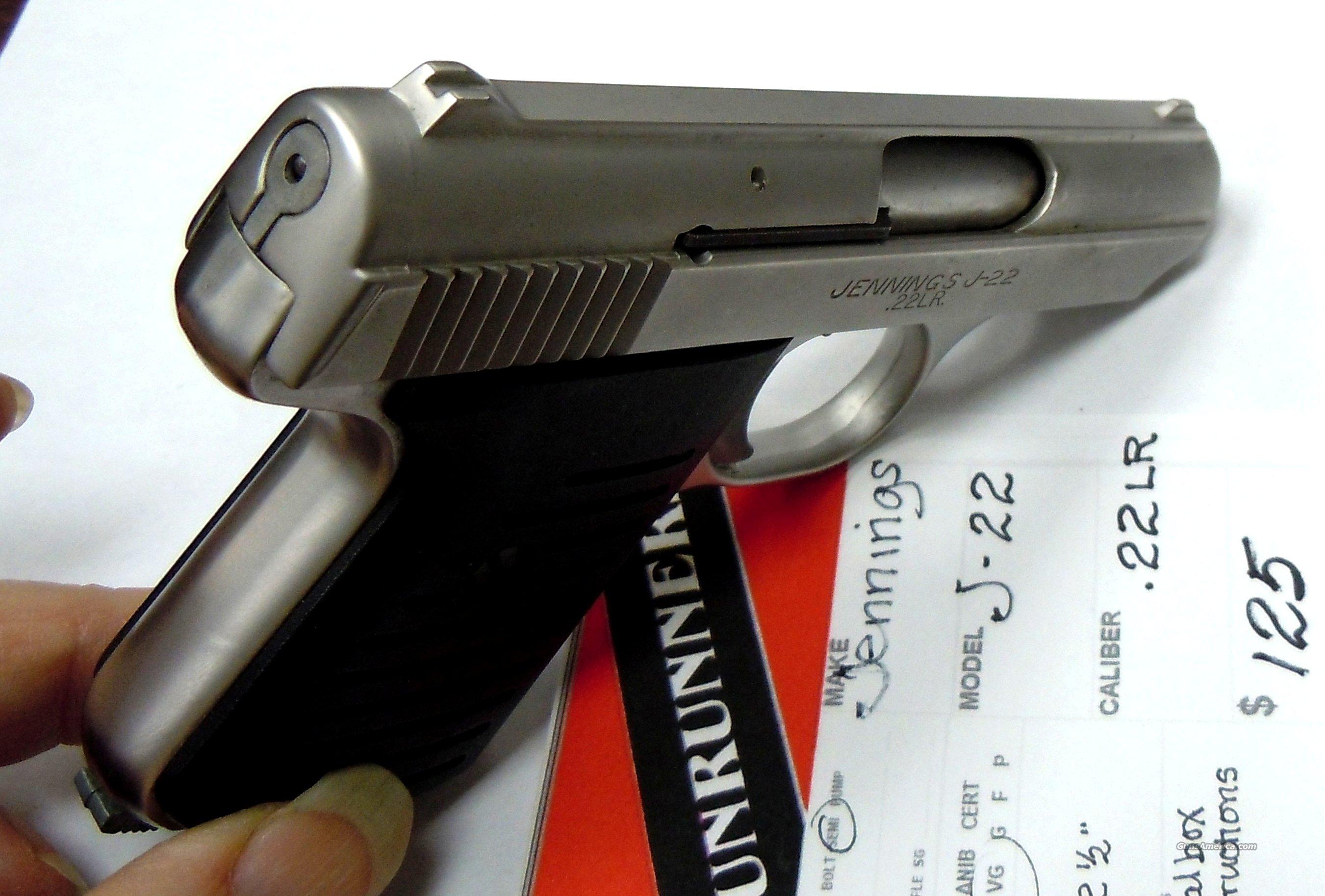 Jennings J22 .22 LR 2 1/2" barrel, original box... for sale