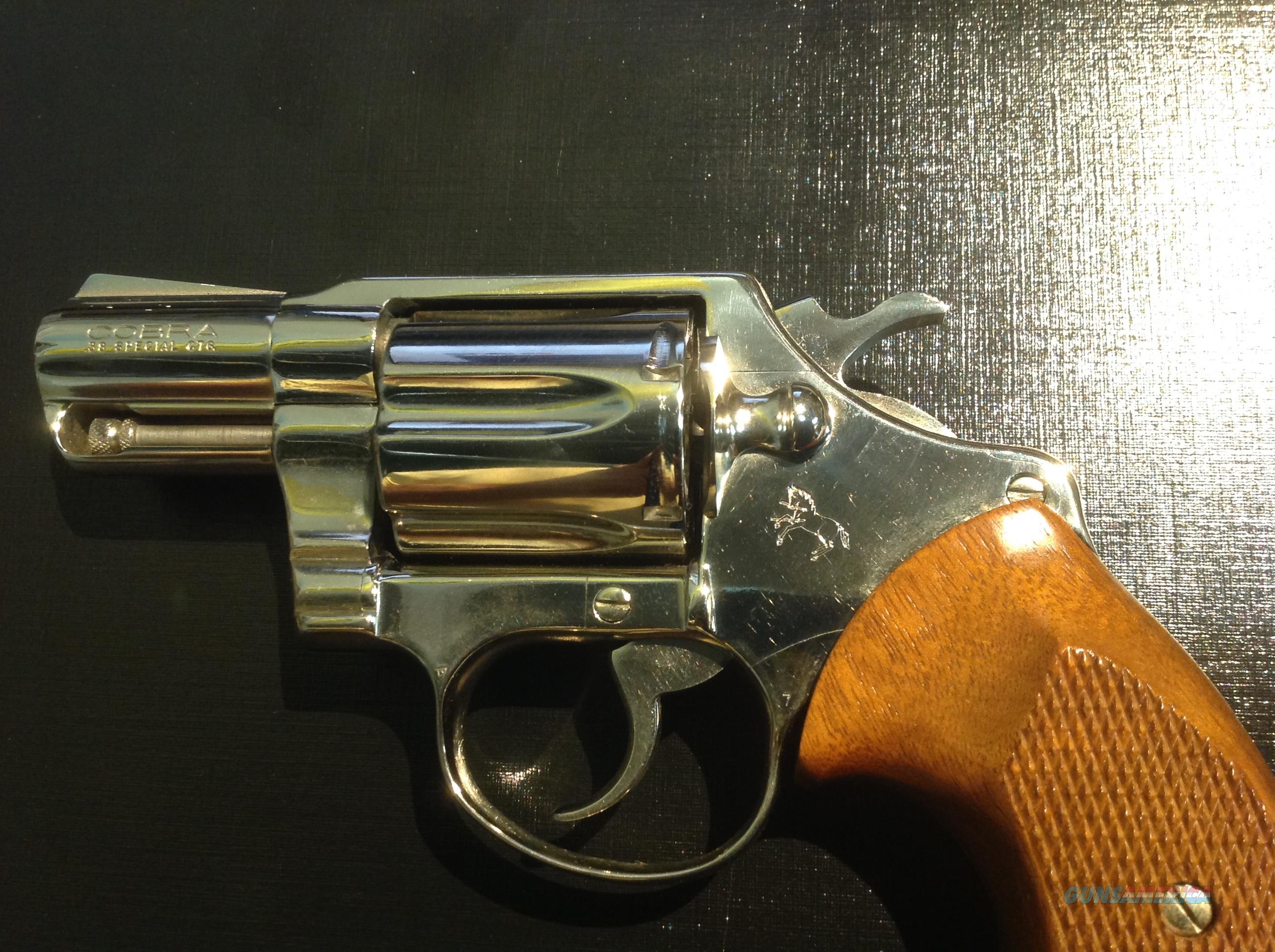 Colt Cobra 2" Nickel. Mfg. 1976 for sale at Gunsamerica.com: 907394141
