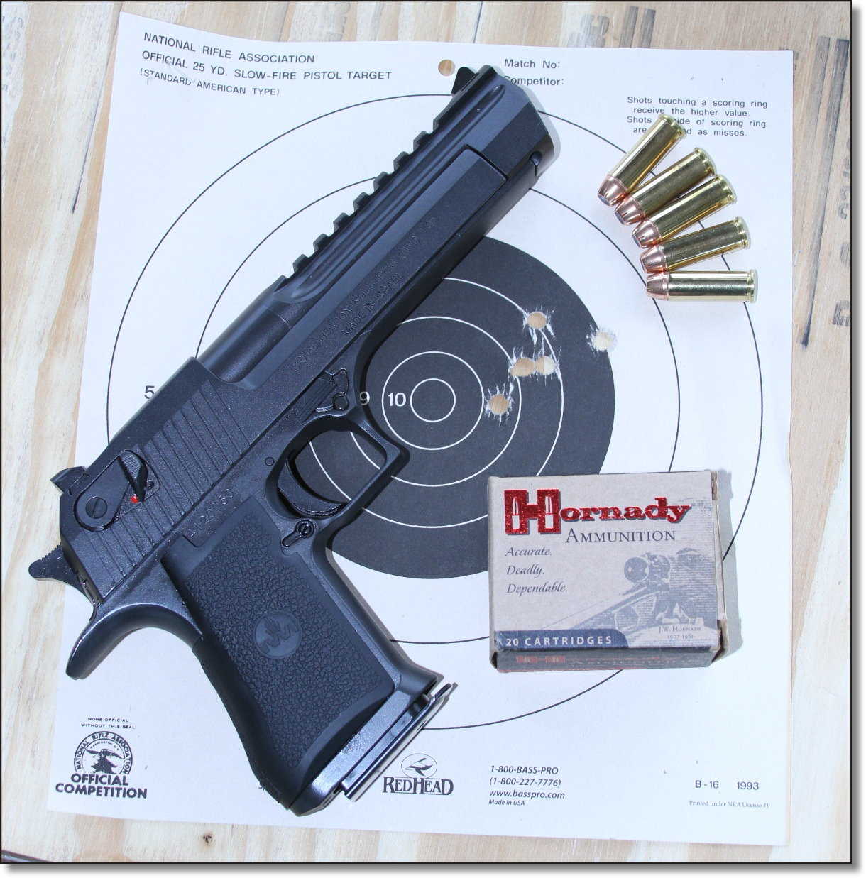 Shooting the Desert Eagle .44 Magnum