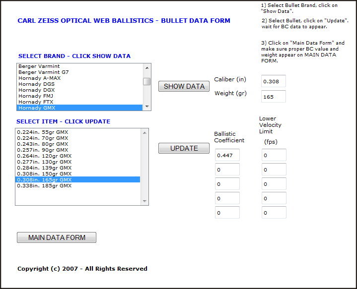 Zeiss Rapid-Z "Zero Math" Riflescopes